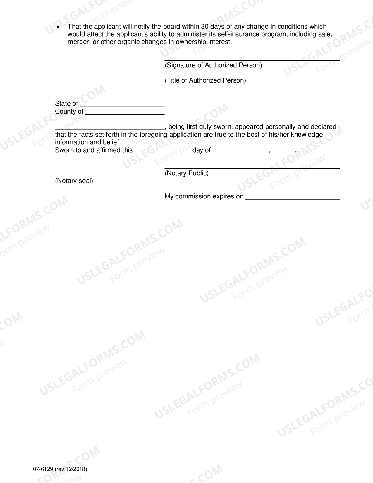 Alaska Application for Certificate of Self-Insurance | US Legal Forms