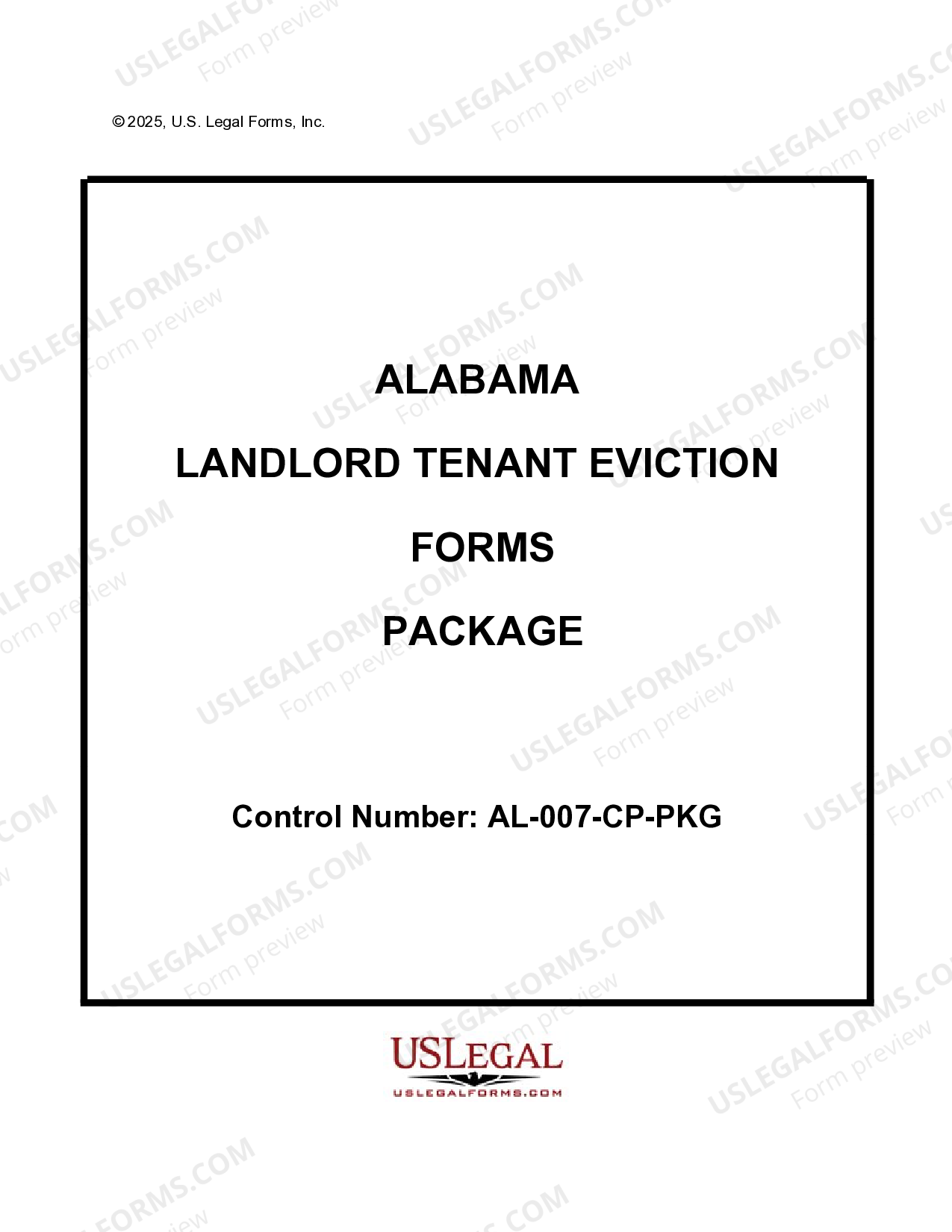 Alabama Landlord Tenant Eviction Forms Package - Alabama Eviction ...