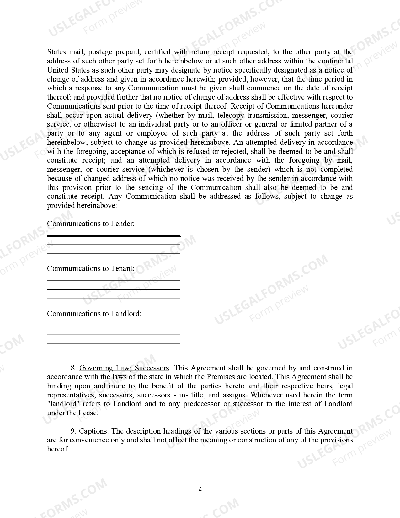 Alabama Subordination, Non-Disturbance and Attornment Agreement | US ...