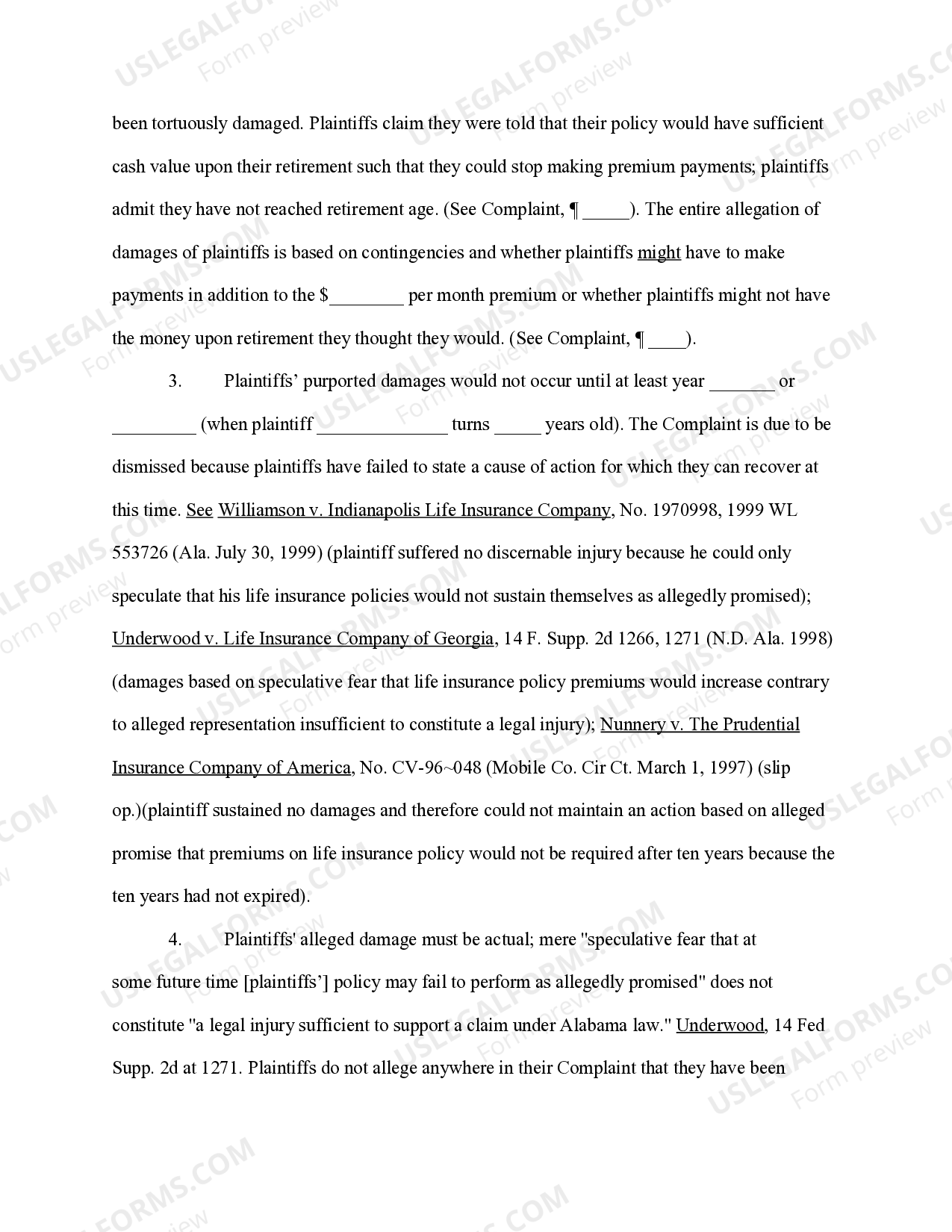 Alabama Defendants Motion to Dismiss - Motion To Dismiss Alabama Sample ...