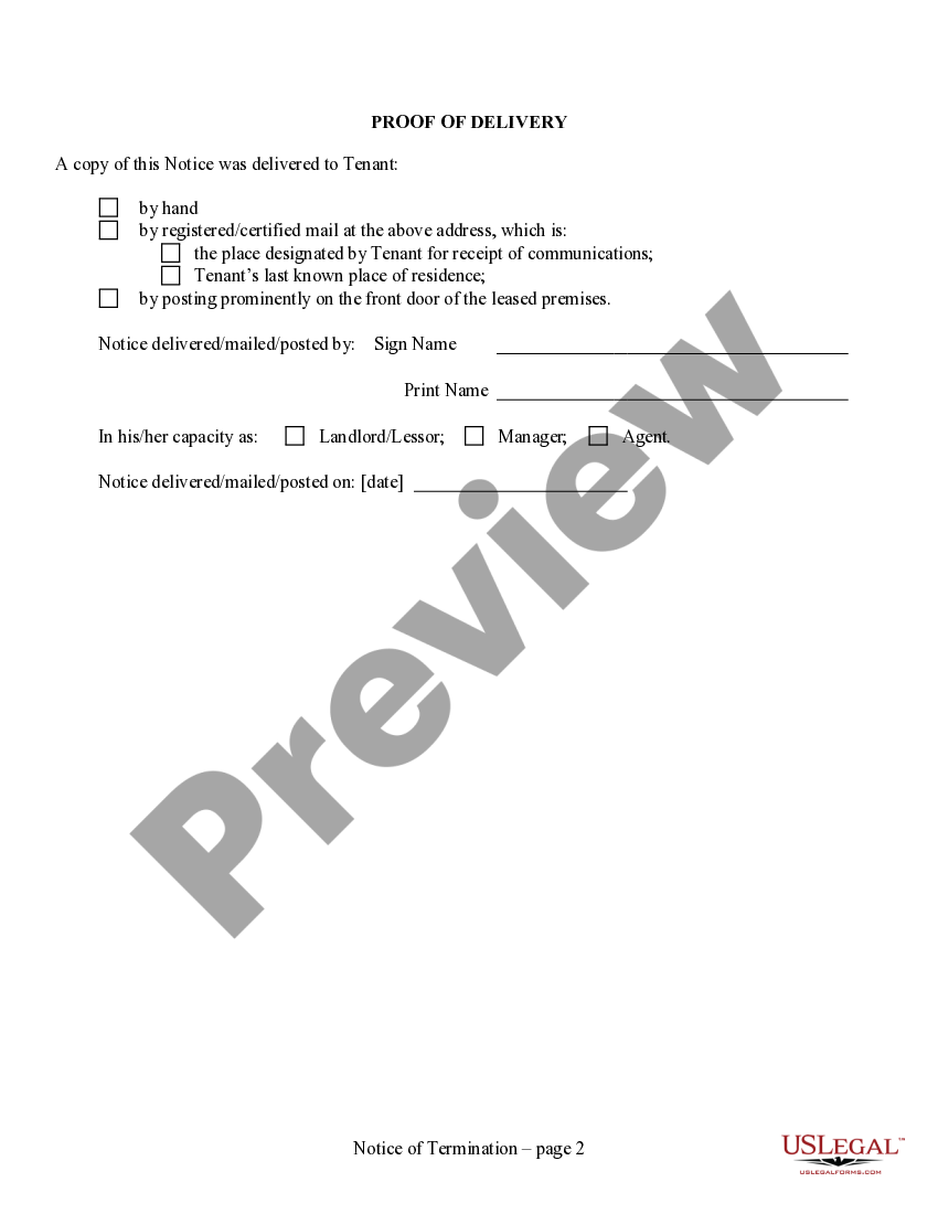 Arkansas 10 Day Notice of Termination of Lease - Nonresidential - 10 Day Eviction Notice Arkansas | US Legal Forms Arkansas 10 Day Notice of Termination of Lease - Nonresidential - 10 Day Eviction Notice Arkansas | US Legal Forms