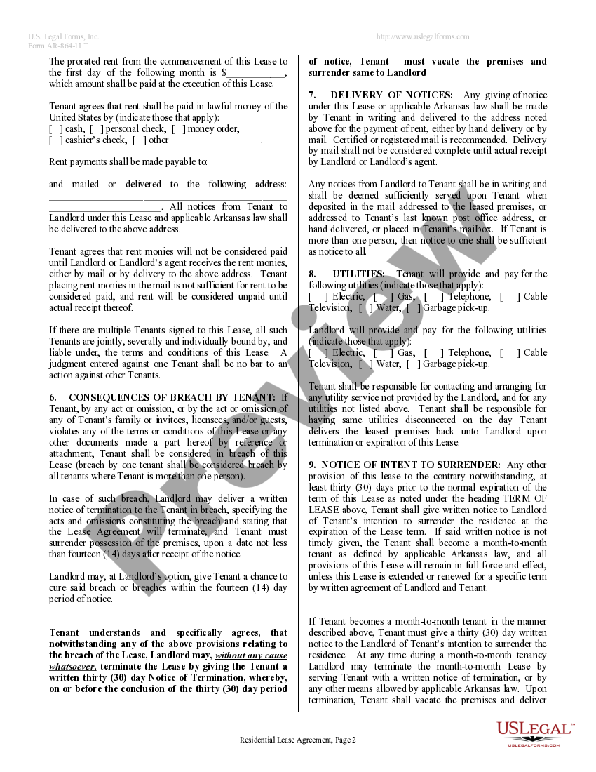 Arkansas Month To Month Lease Agreement Eforms Form US Legal Forms arkansas-month-to-month-lease-agreement-eforms-form-us-legal-forms