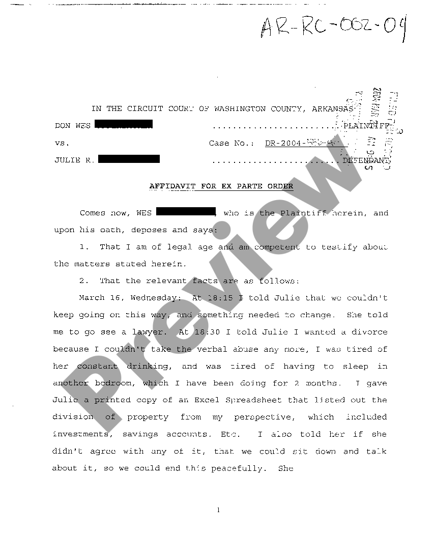 Motion For Emergency Custody Form With Two Points US Legal Forms