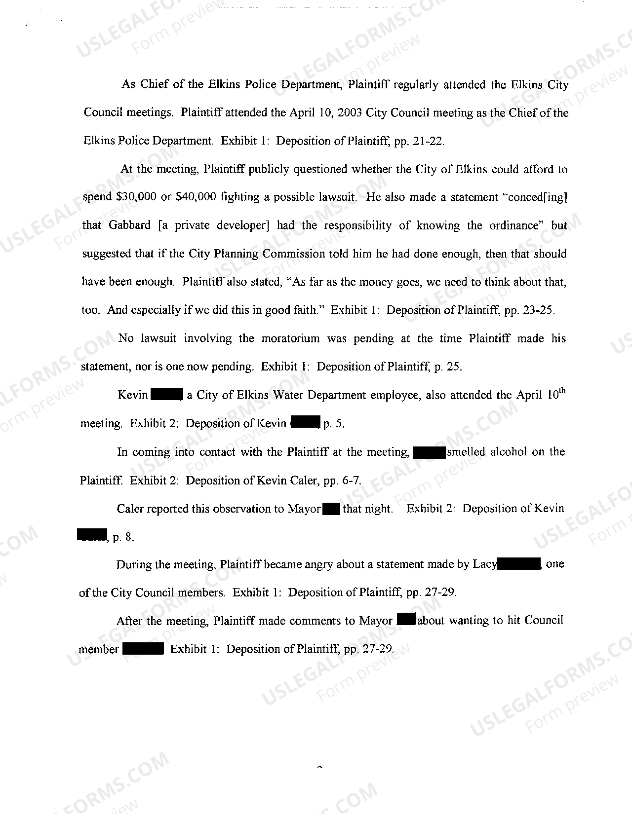 Arkansas Brief in Support of Defendant's Motion for Summary Judgment ...