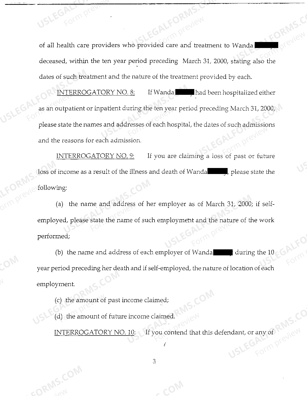 Arkansas Interrogatories and Production of Documents Propounded to ...