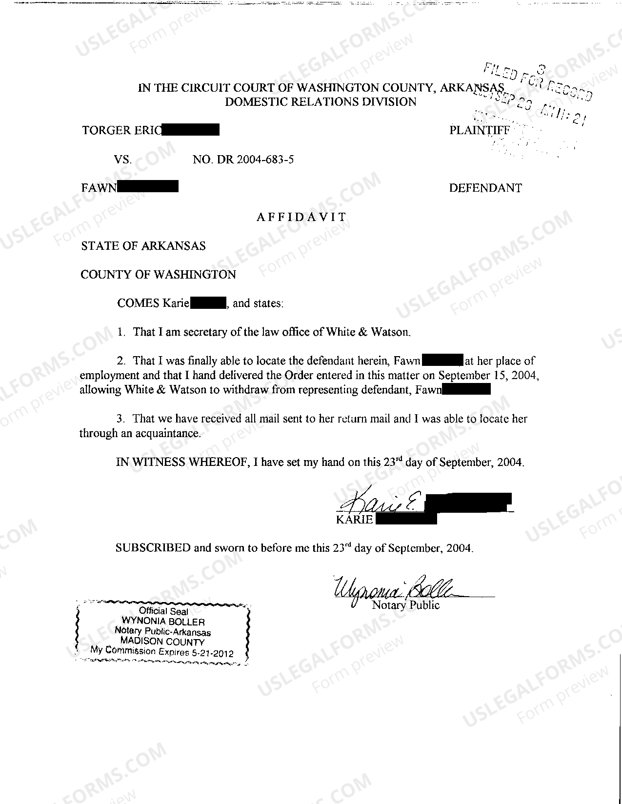 Order To Withdraw With Trust Wallet | US Legal Forms