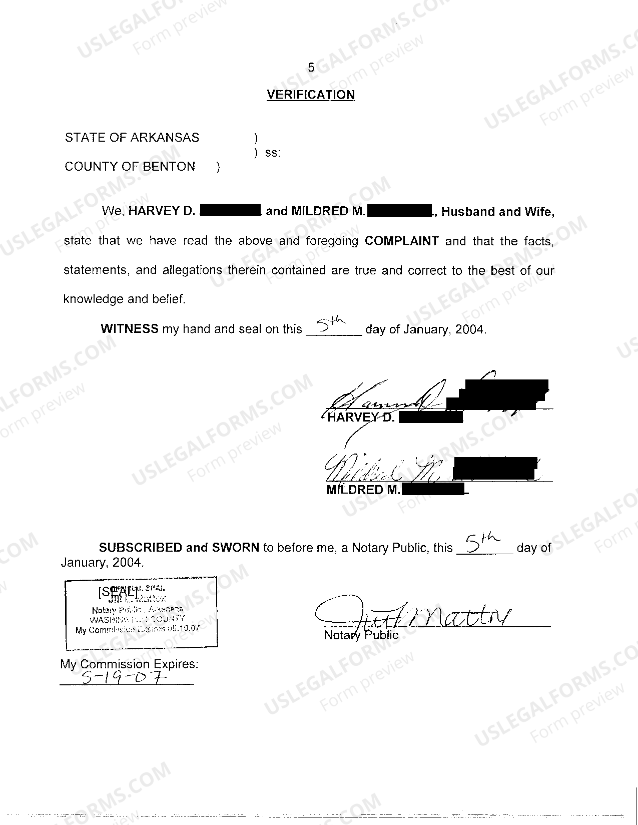 Arkansas Complaint for Quiet Title and Injunction - Quiet Title ...