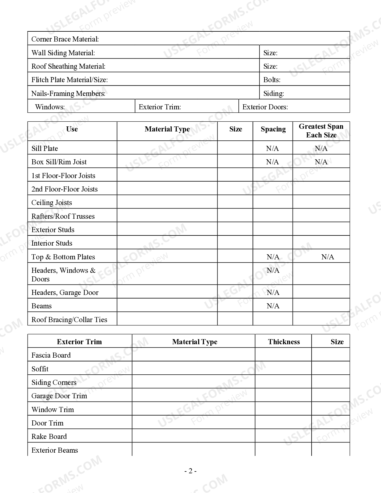 California Framing Contract for Contractor - Framing Contract | US ...