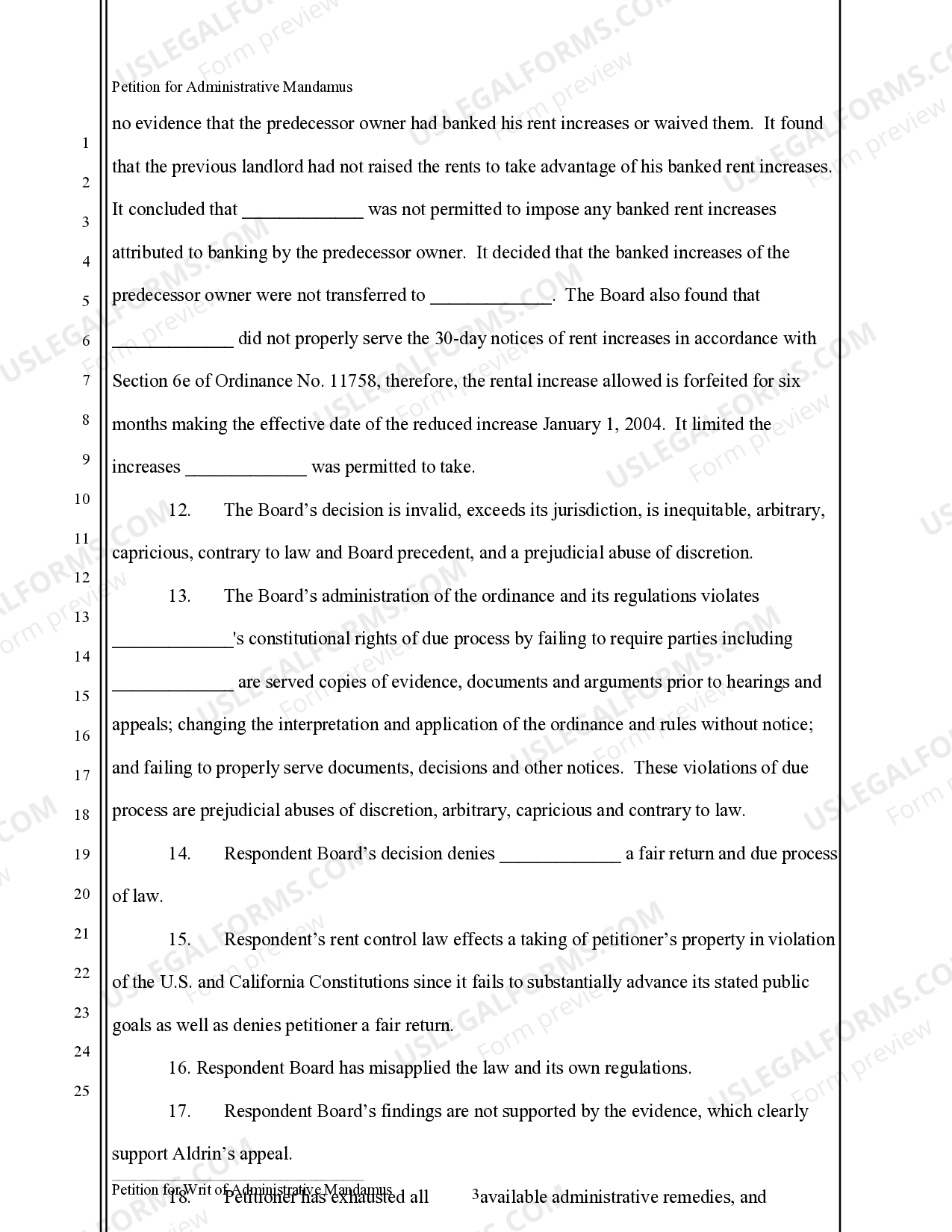 California First Amended Petition for Writ of Administrative Mandamus ...