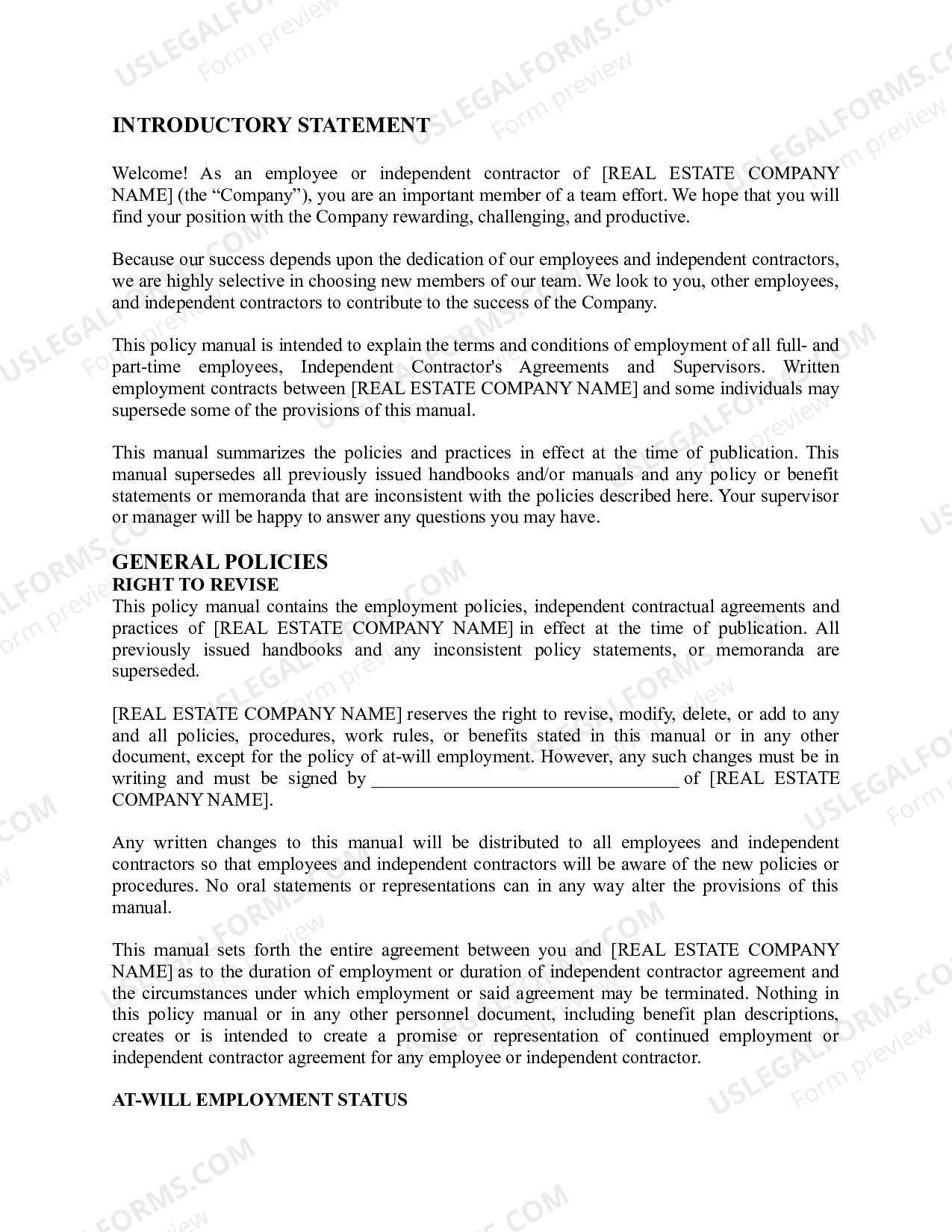 California Disclaimer and Acknowledgment Form for both Employee and ...