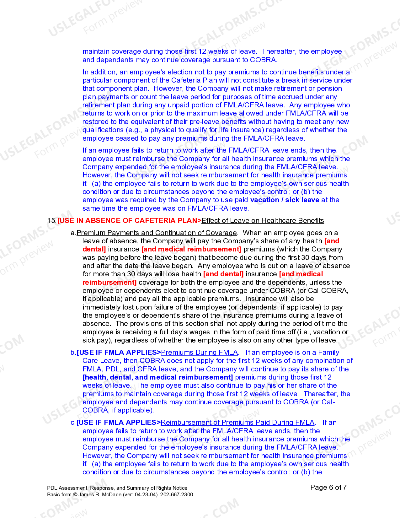 California PDL Request Response and Notice | US Legal Forms