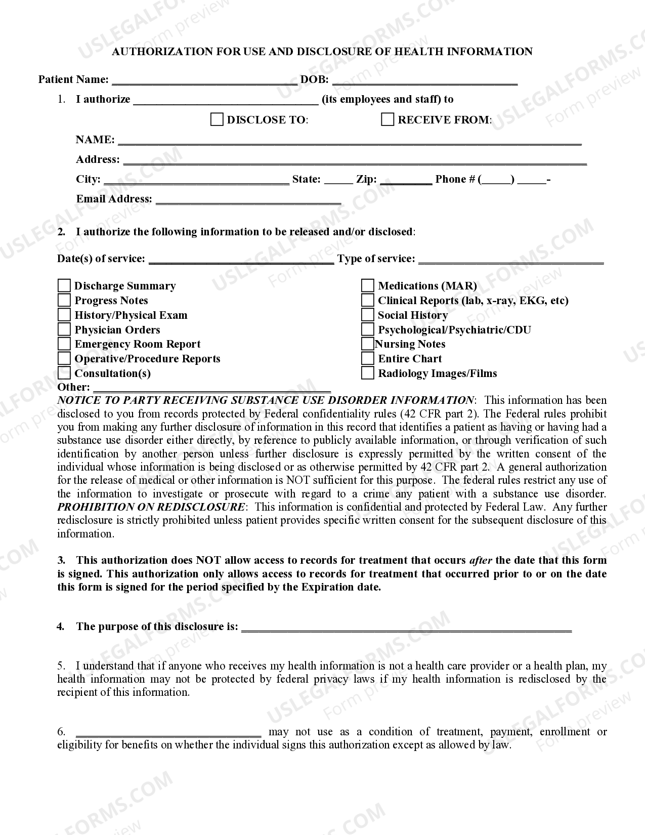 Colorado Authorization for Use and Disclosure of Health Information ...