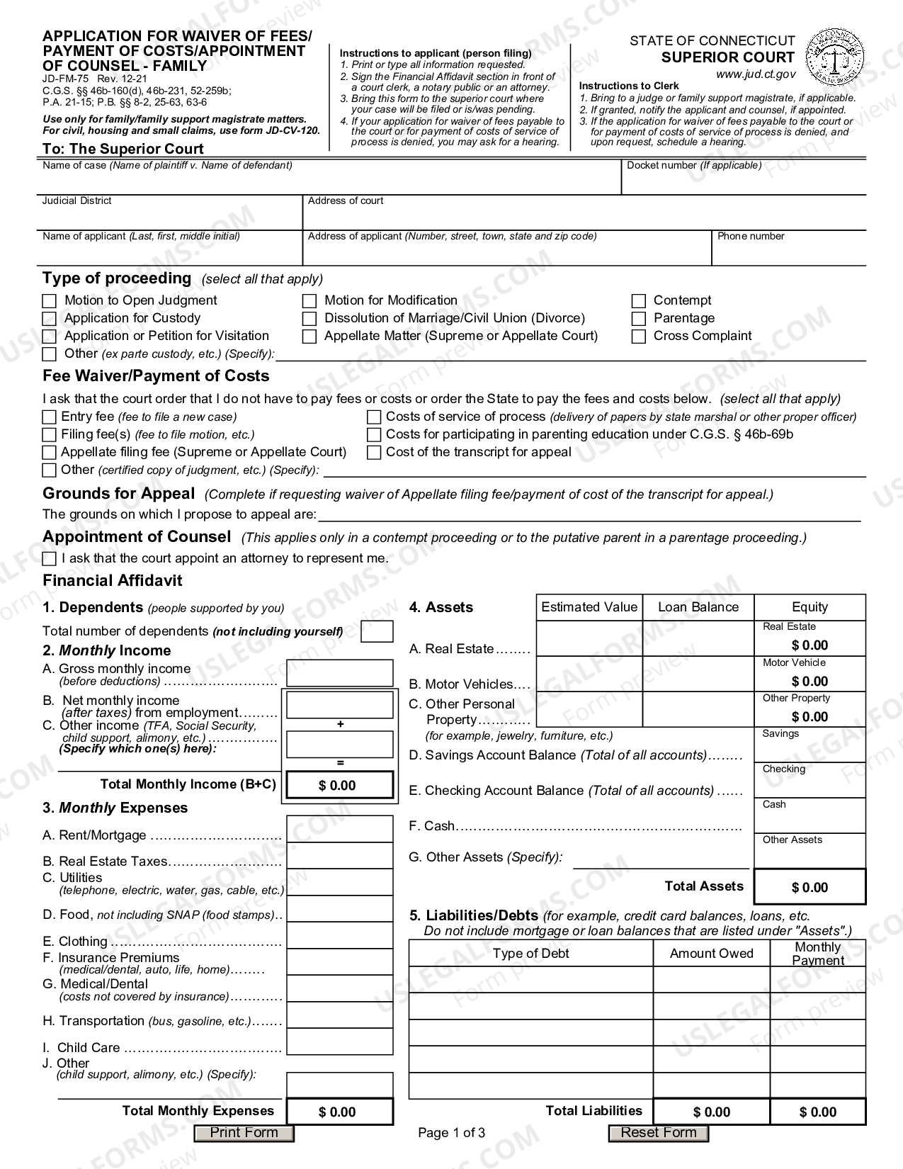 South Carolina Affidavit of Service - Legal Proof Of Service Form South ...