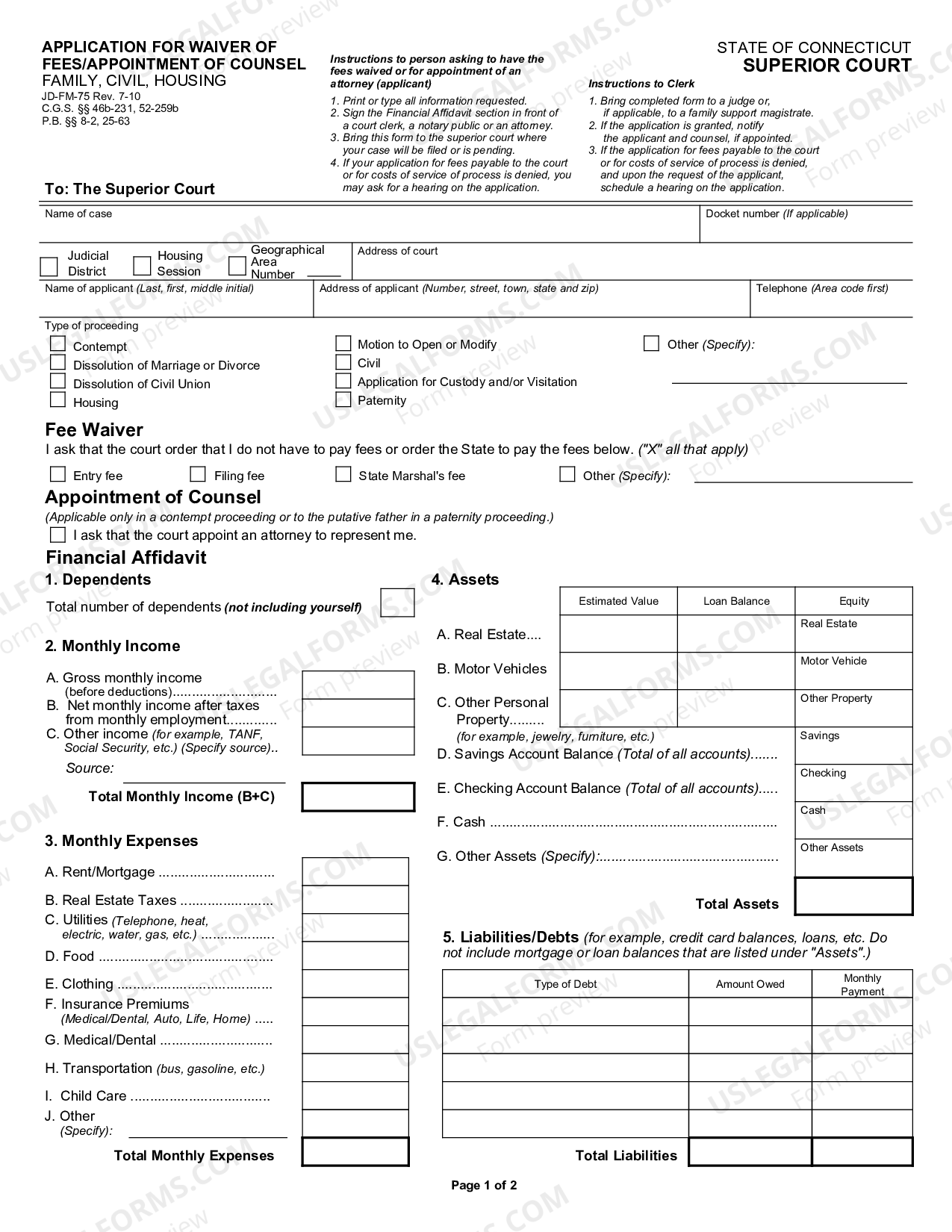 South Carolina Affidavit of Service - Legal Proof Of Service Form South ...