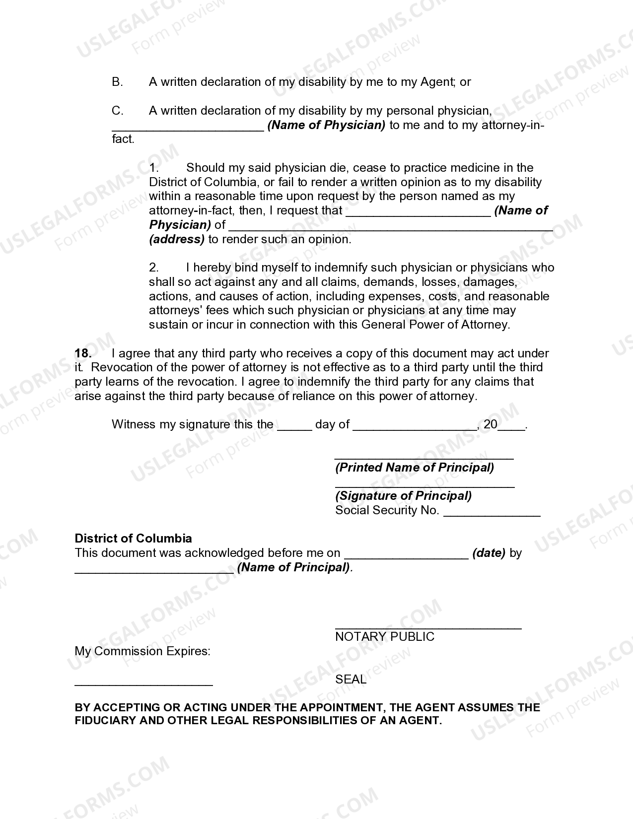 Springing Durable Power Of Attorney Form | US Legal Forms