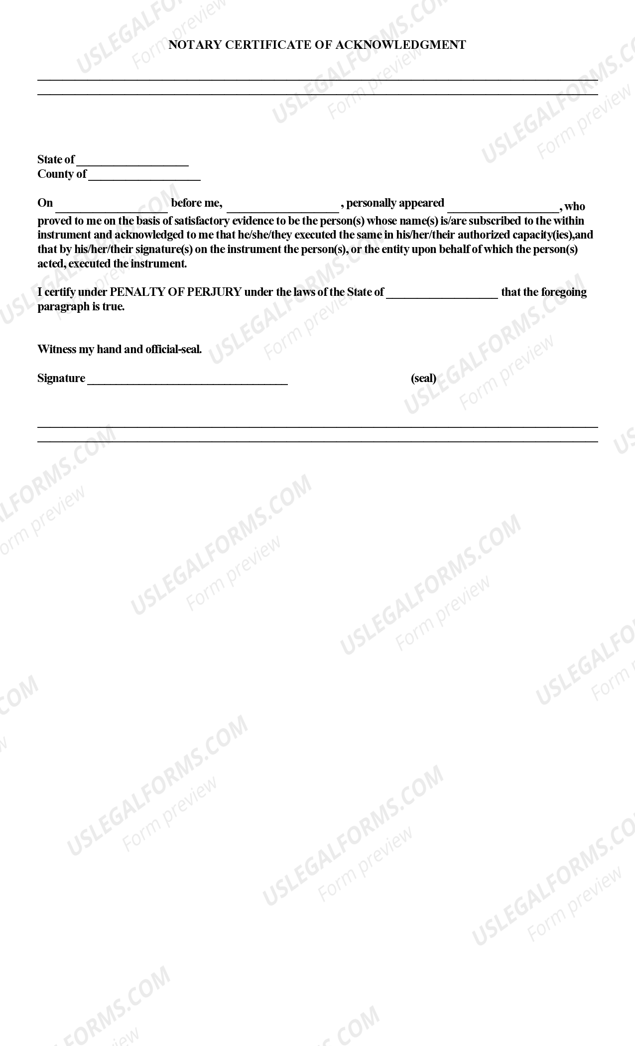 Deed Poll Name Change Without Father's Consent | US Legal Forms