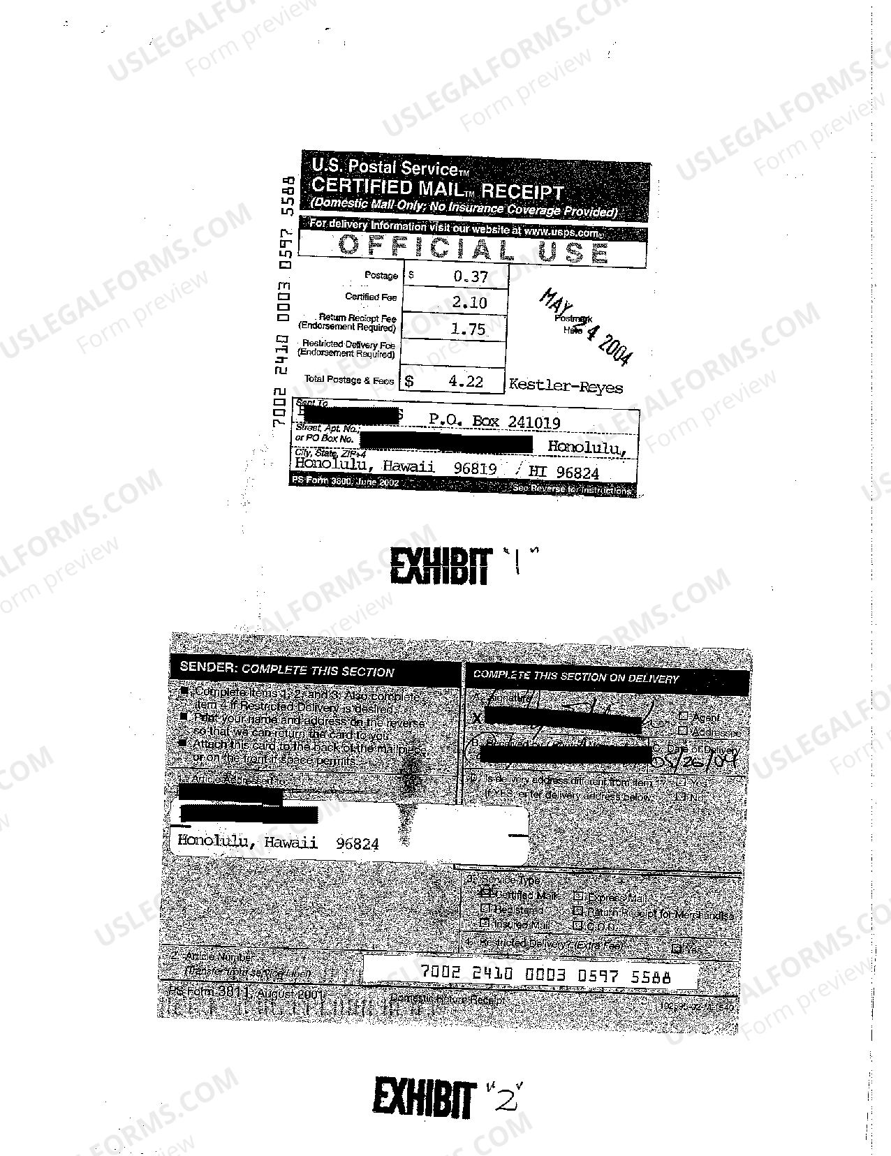 Hawaii Termination Order - Notice to Withhold Income for Child Support ...