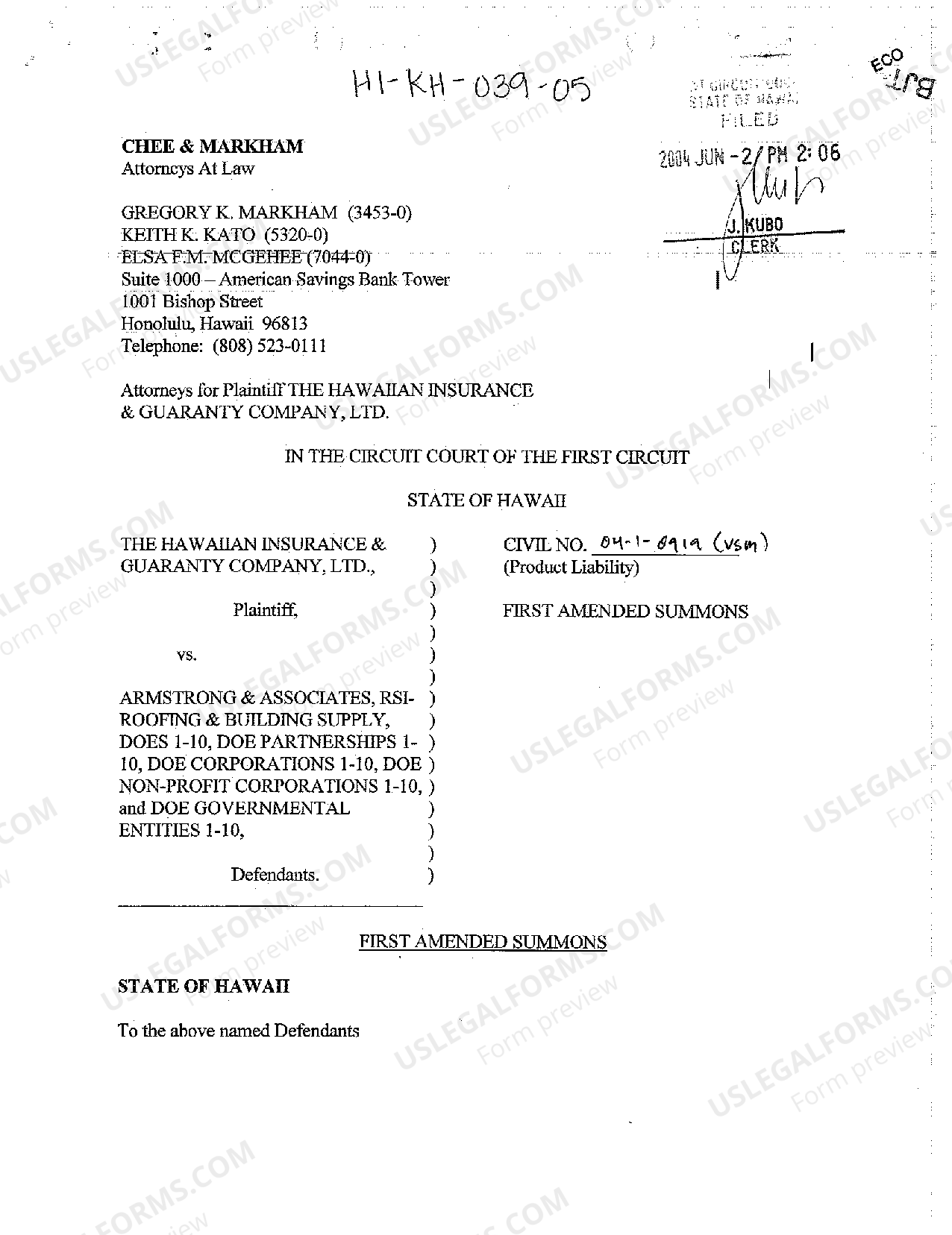 Oklahoma Motion for Inclusion in Child Visitation Custody - Child ...