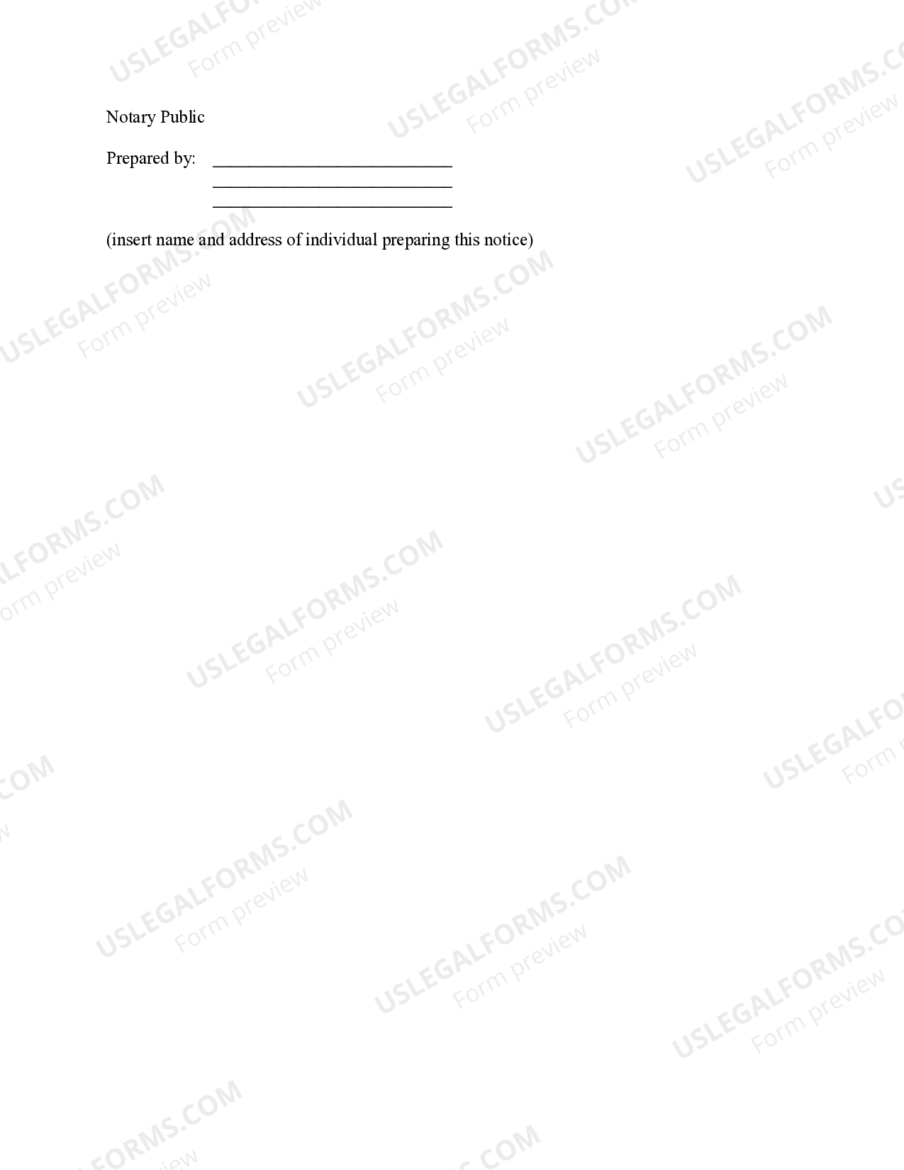 Illinois Landlord's Five day Notice | US Legal Forms