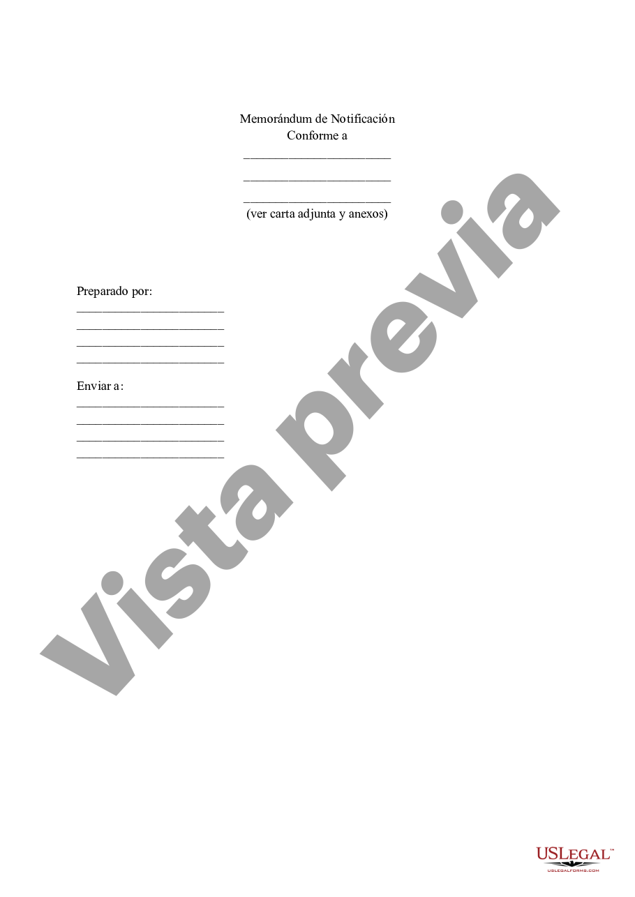Cook Illinois Memor ndum De Notificaci n US Legal Forms cook-illinois-memor-ndum-de-notificaci-n-us-legal-forms