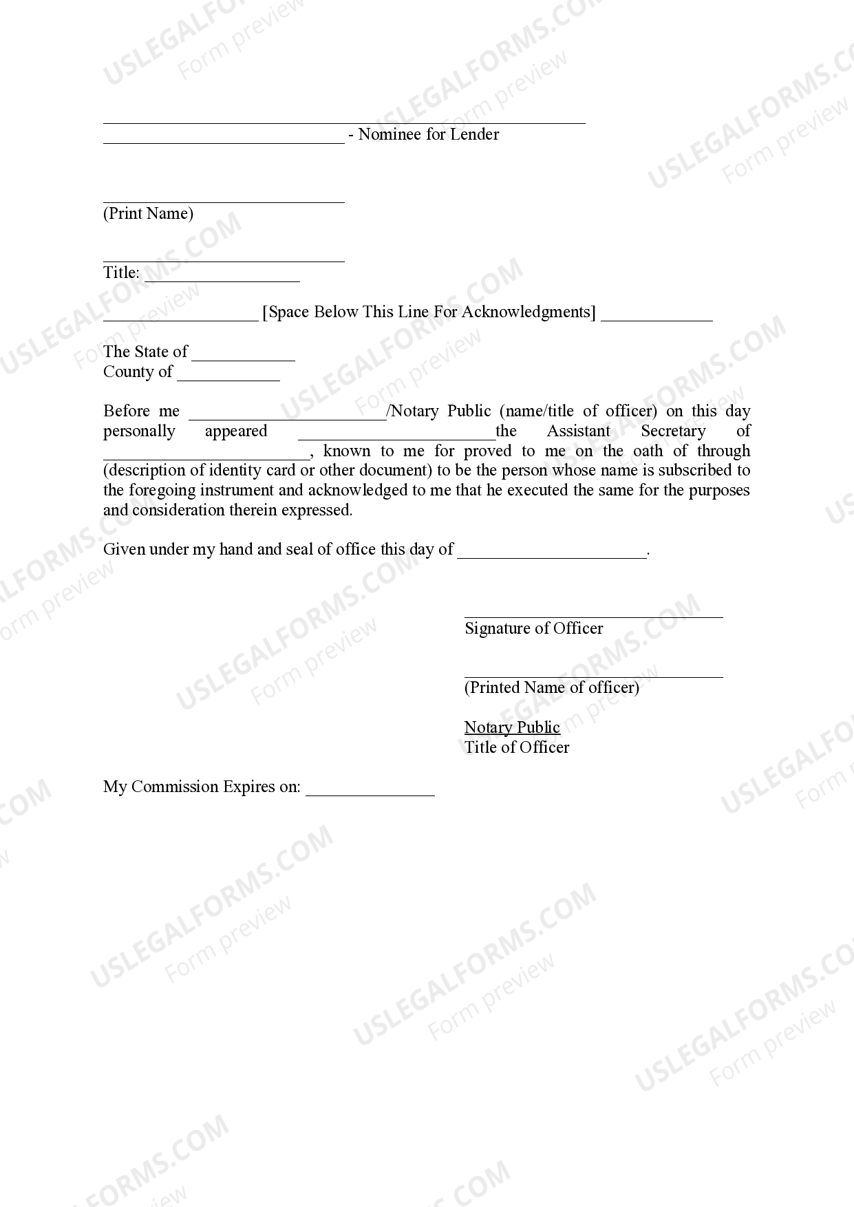 Illinois Loan Modification Agreement | US Legal Forms