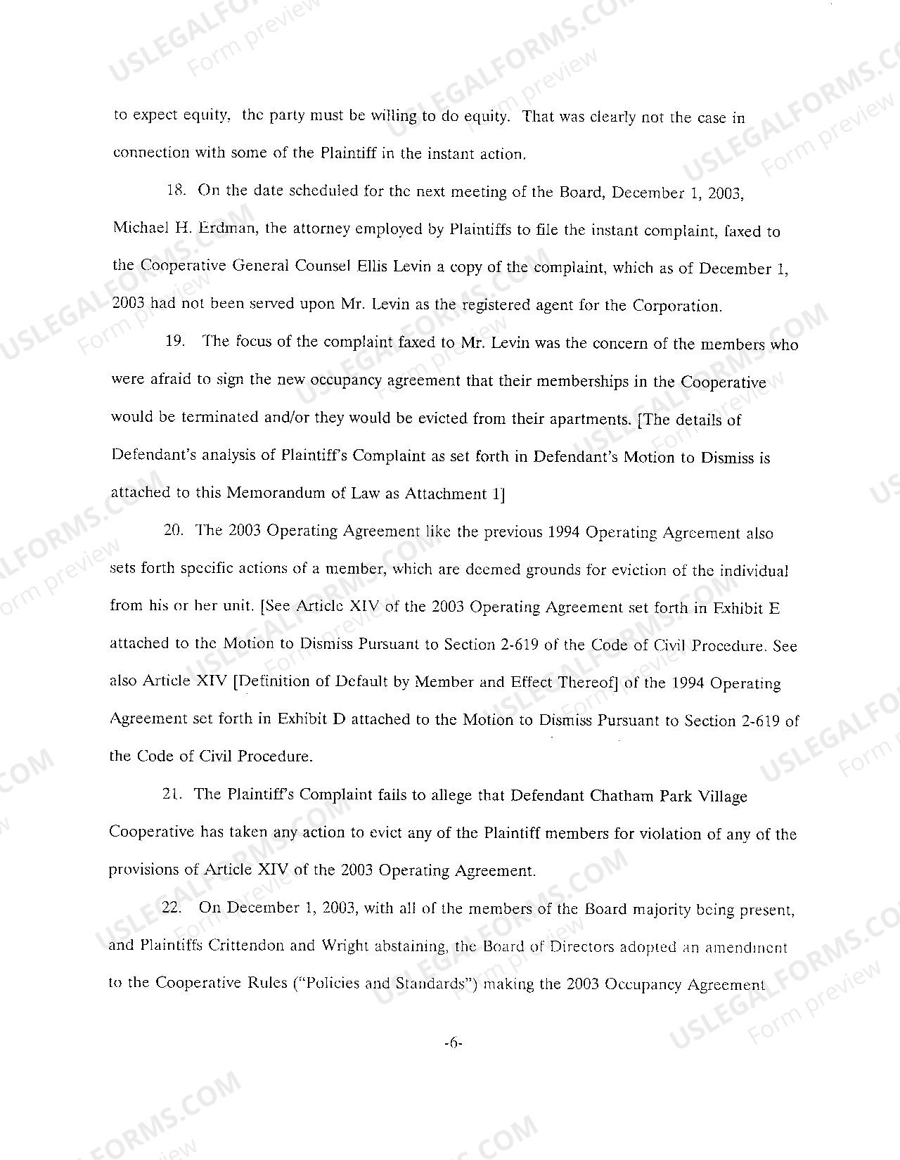 Memorandum In Support Of Motion To Dismiss Template | US Legal Forms