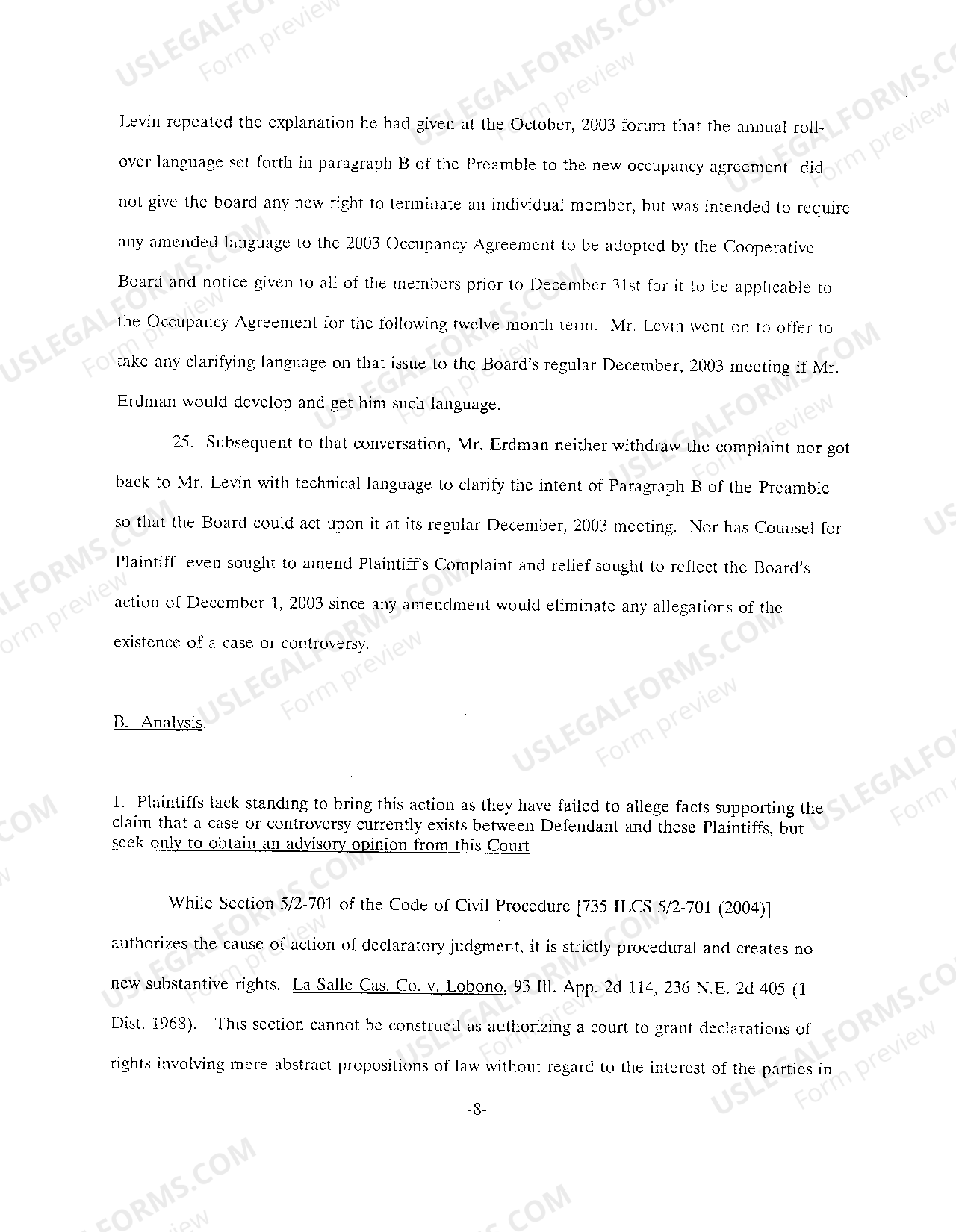 Memorandum In Support Of Motion To Dismiss Template | US Legal Forms