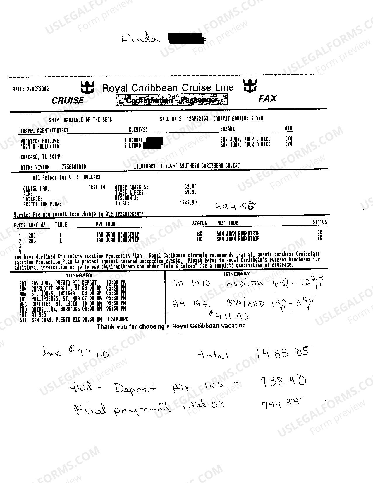 Illinois Verified Complaint alleging Quantum Meruit and Unjust ...