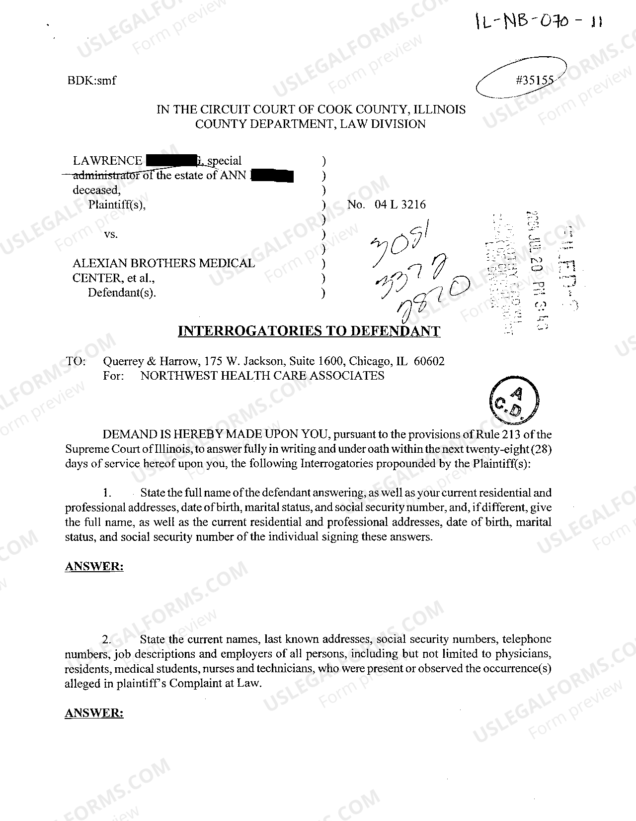 Louisiana Judgment of Divorce Default - Judgment Divorce Order | US Legal Forms