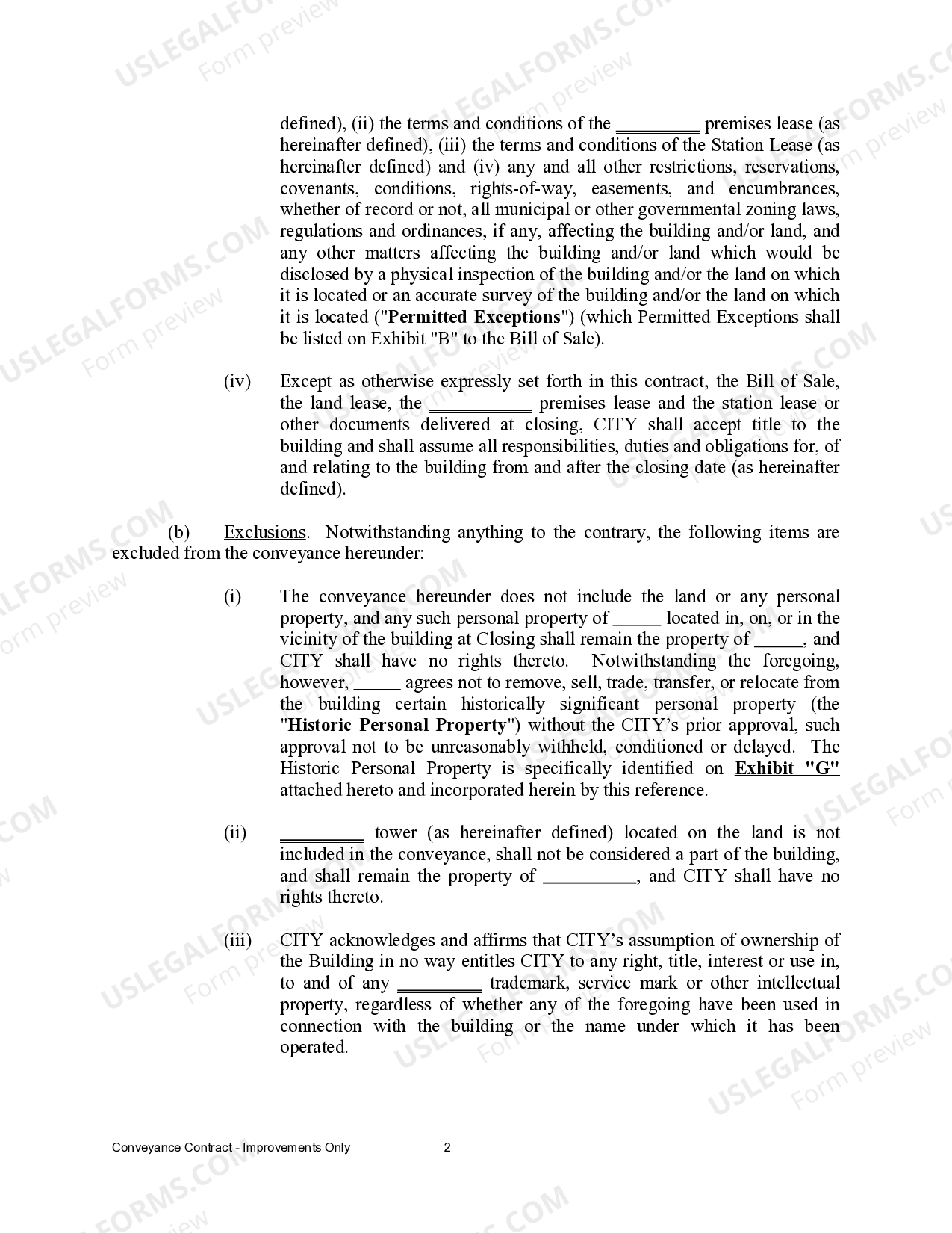 Kansas Conveyance Contract | US Legal Forms