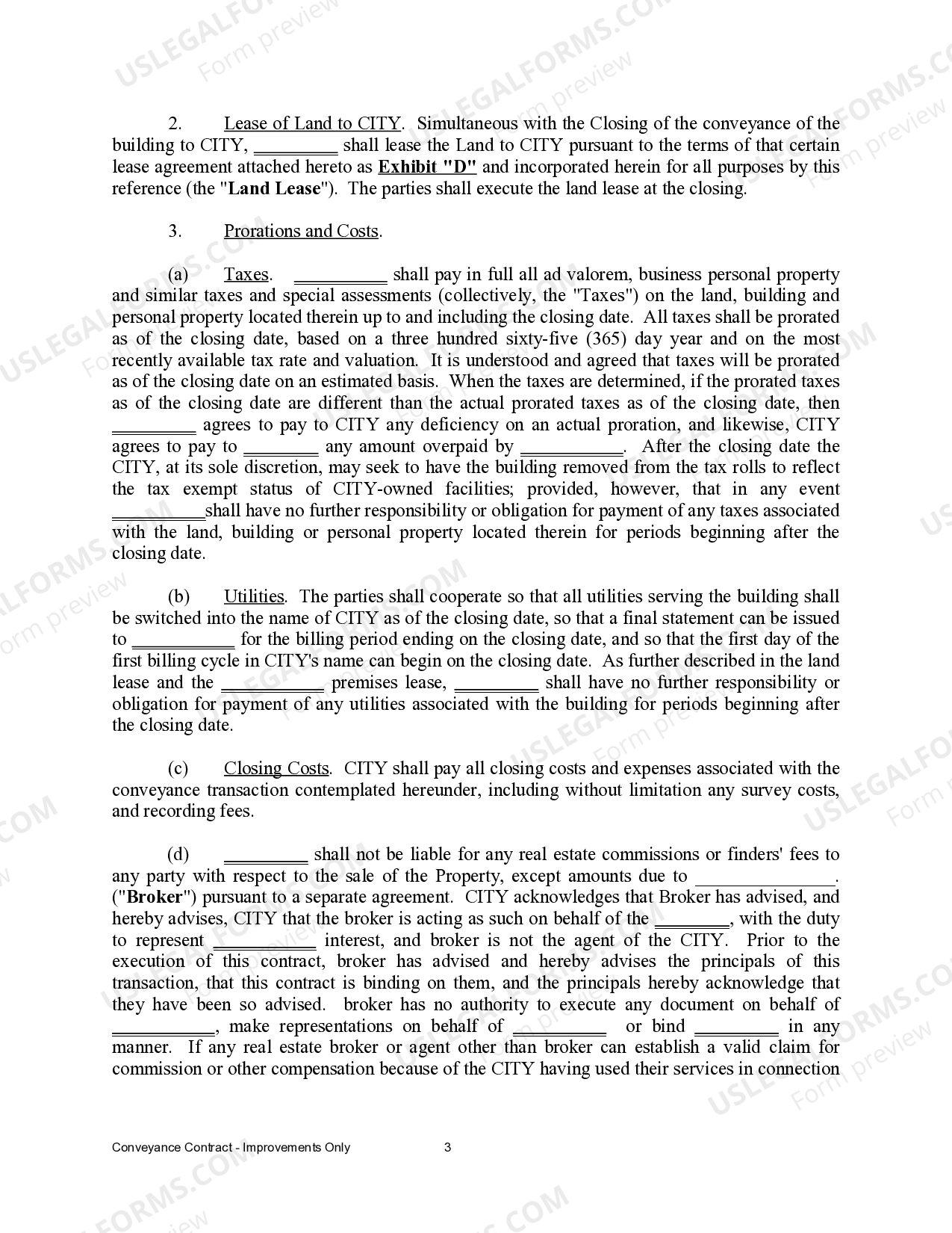 Kansas Conveyance Contract | US Legal Forms