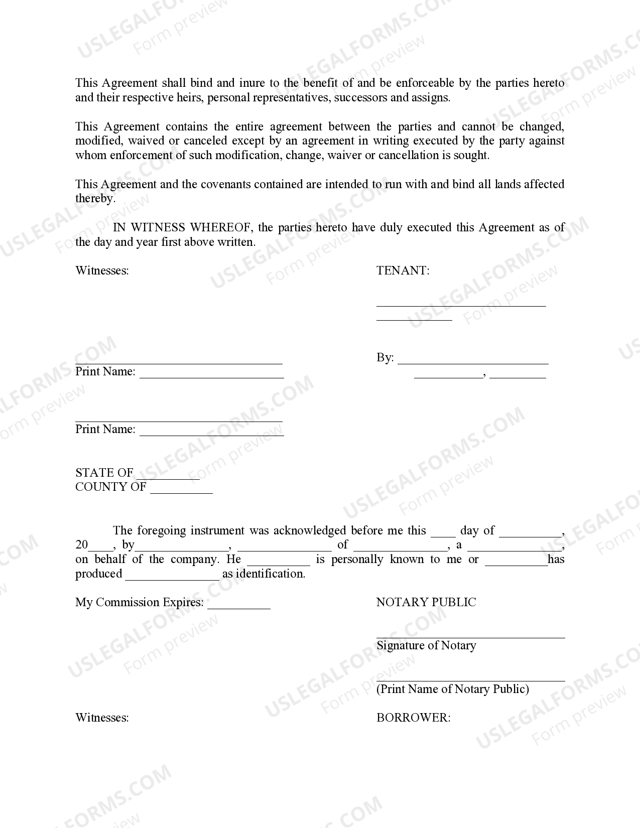 Kentucky Subordination, Non-Disturbance & Attornment Agreement | US Legal Forms