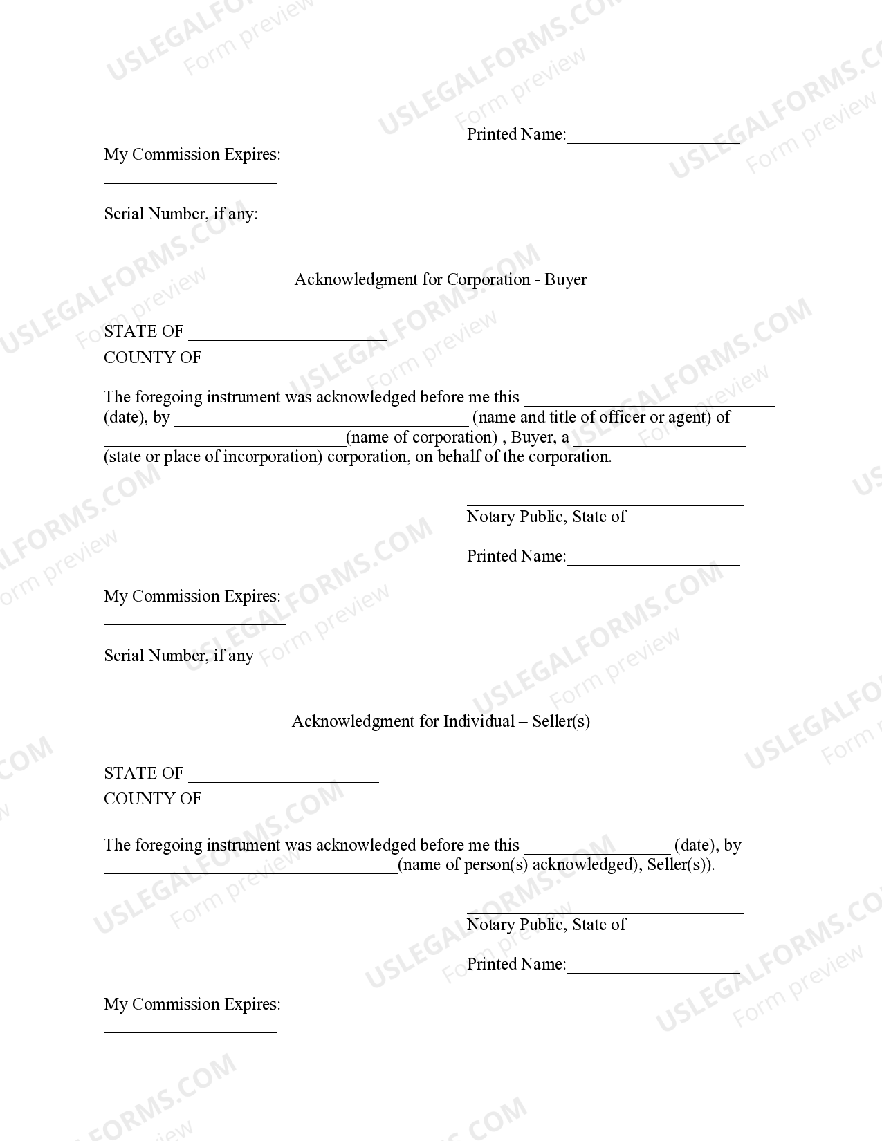 Kentucky Forest Products Timber Sale Contract - Deed Of Usufruct Sample ...