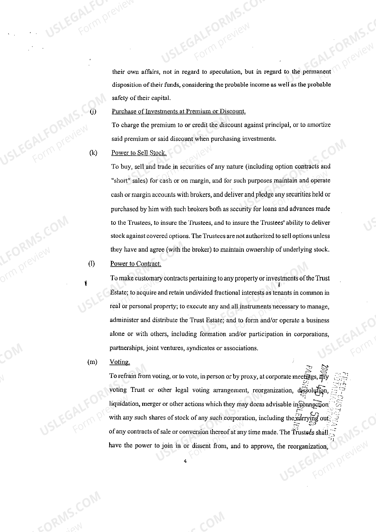 Certification Of Trust In Louisiana Form | US Legal Forms