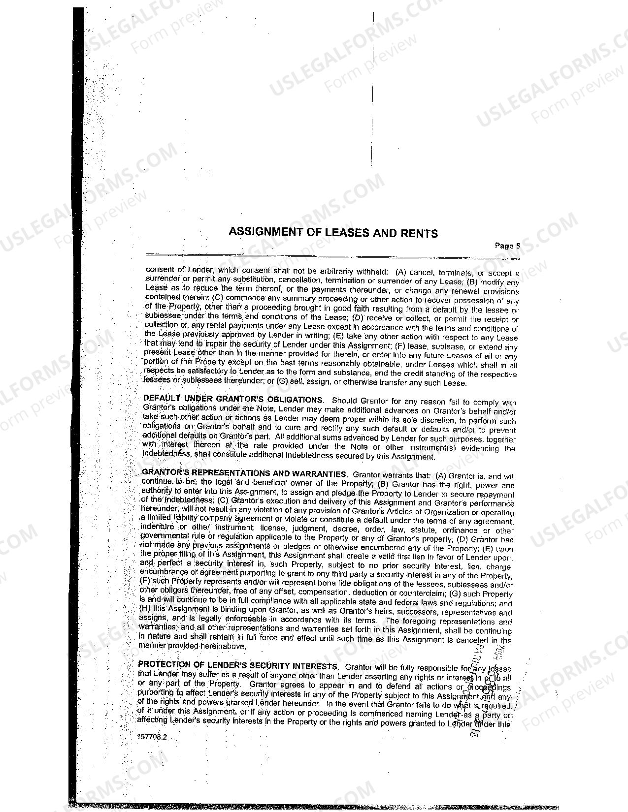 Louisiana Assignment Of Leases And Rents - Assignment Of Leases And ...