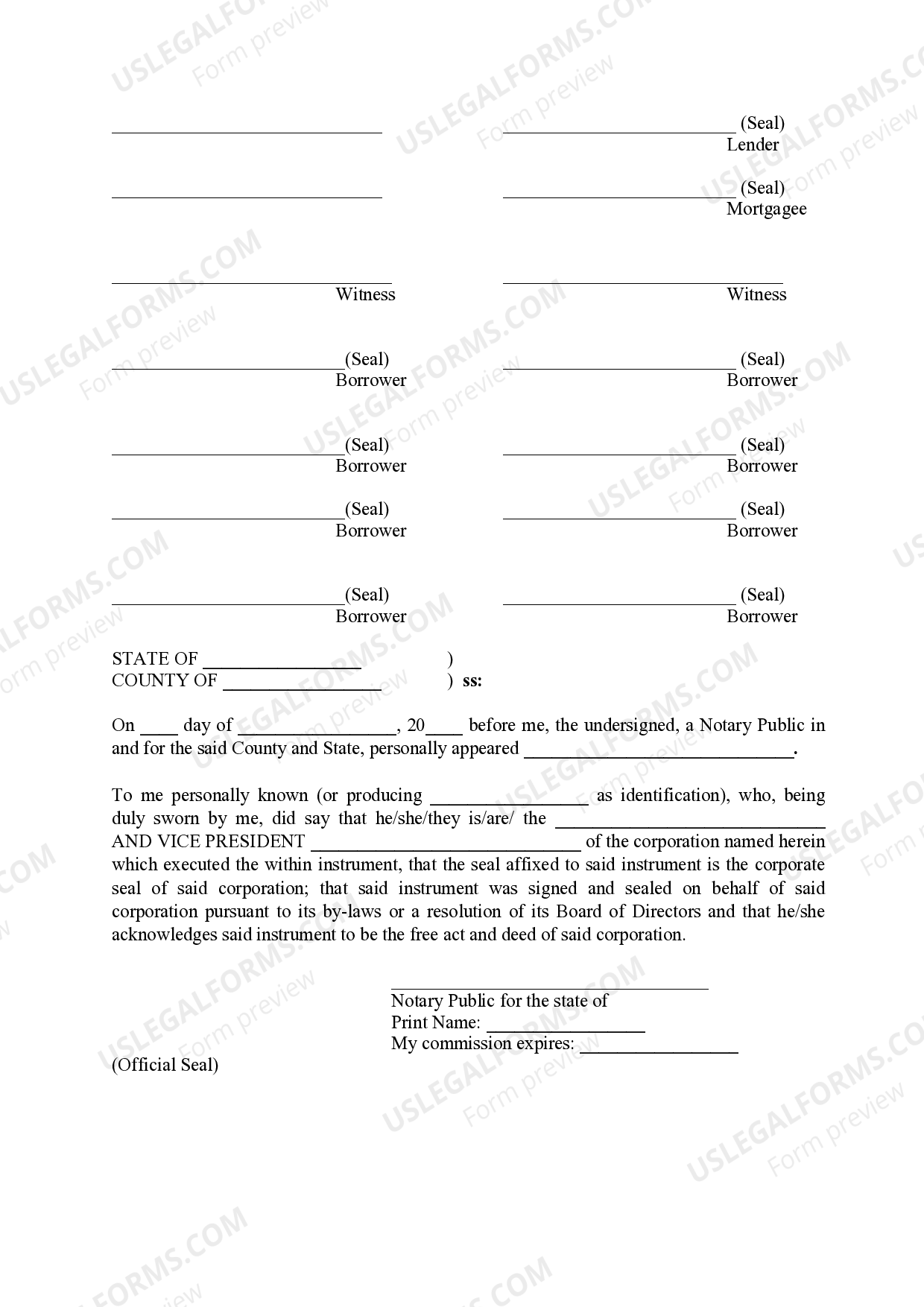Loan Modification Agreement Form With Guarantor | US Legal Forms