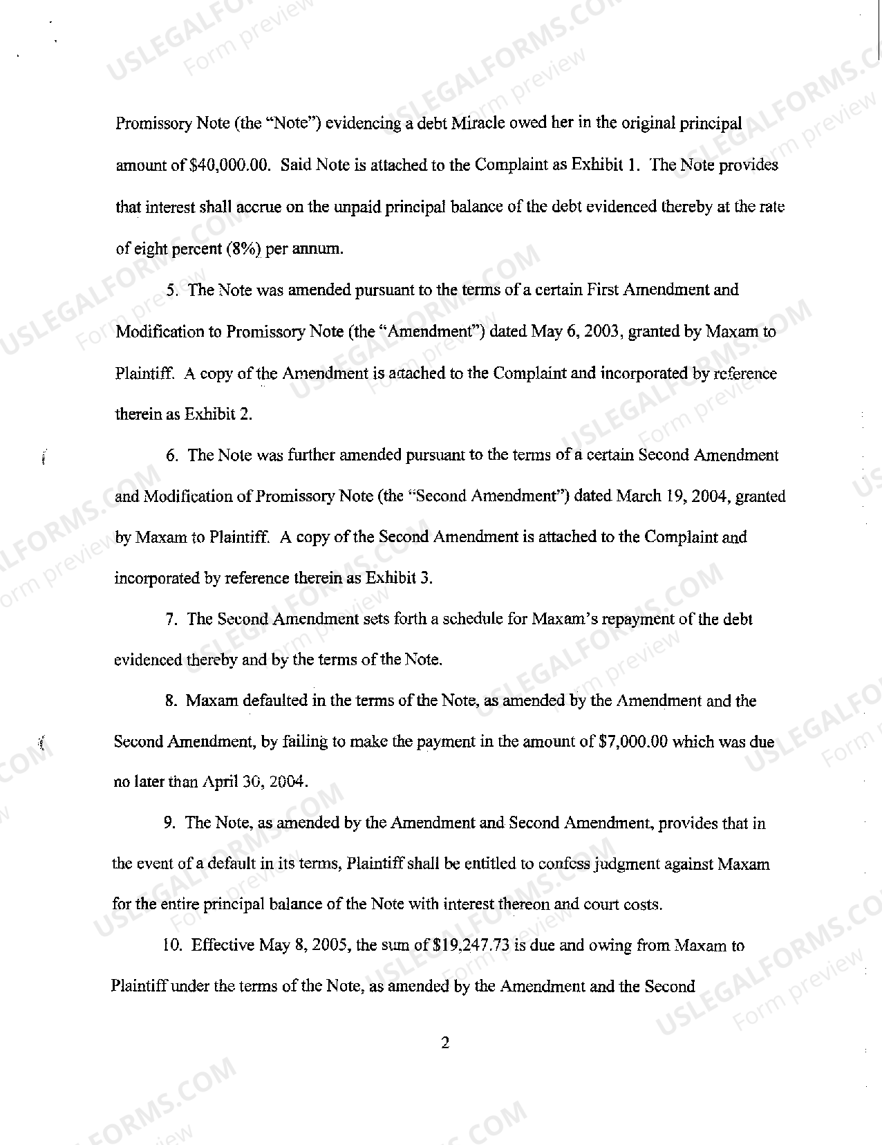 Affidavit Judgment Maryland For Default | US Legal Forms