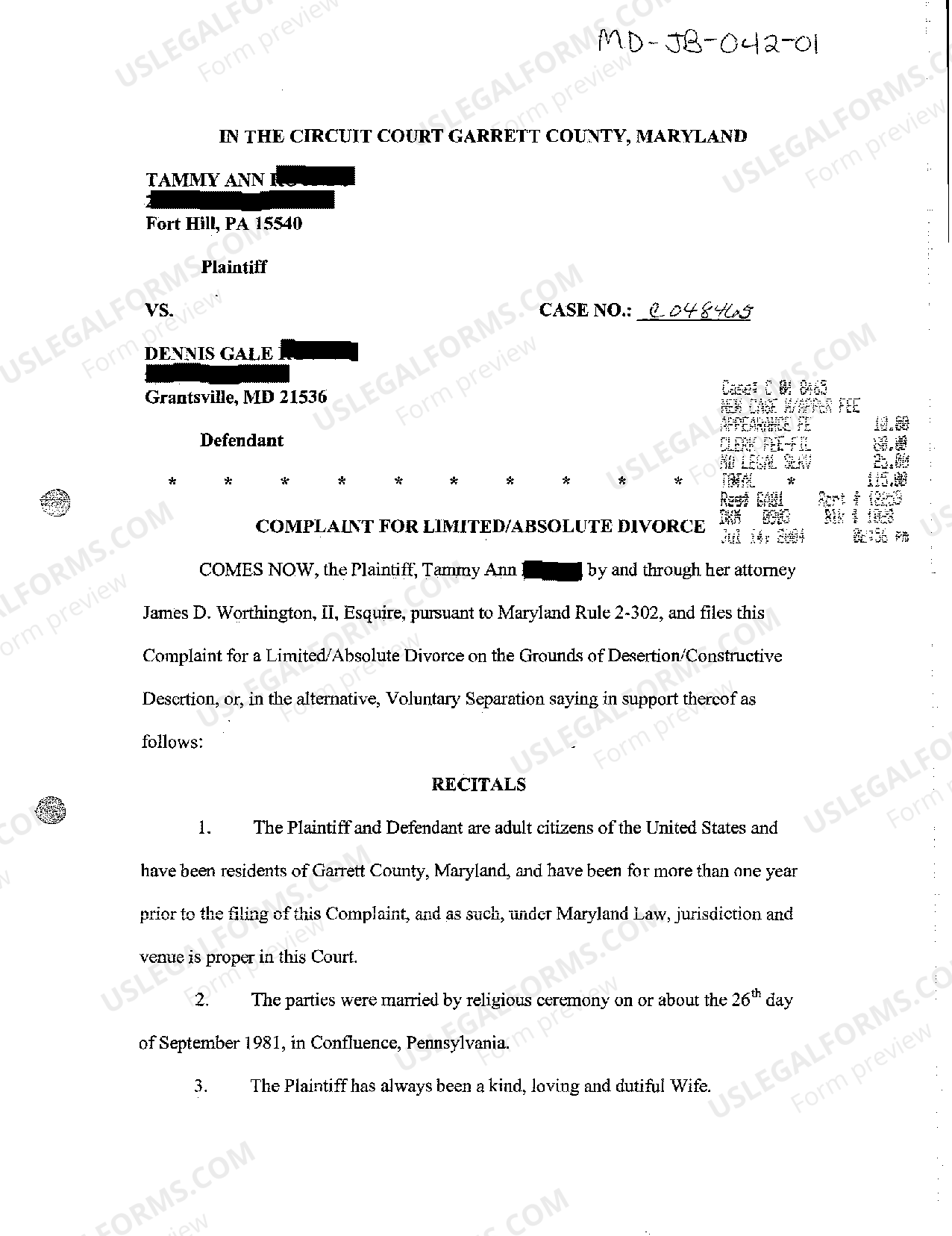 North Dakota Affidavit of Proof of Stipulated Judgment | US Legal Forms