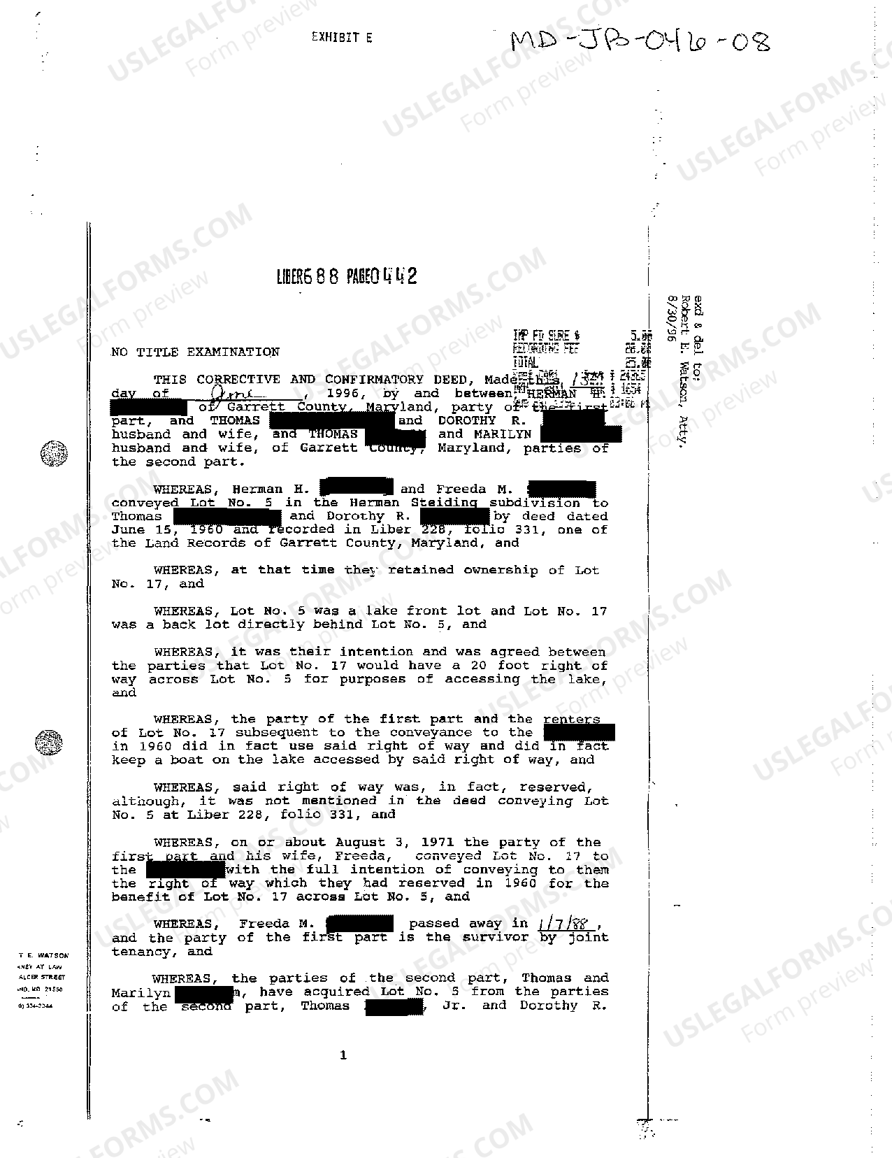 Confirmatory Deed Form | US Legal Forms