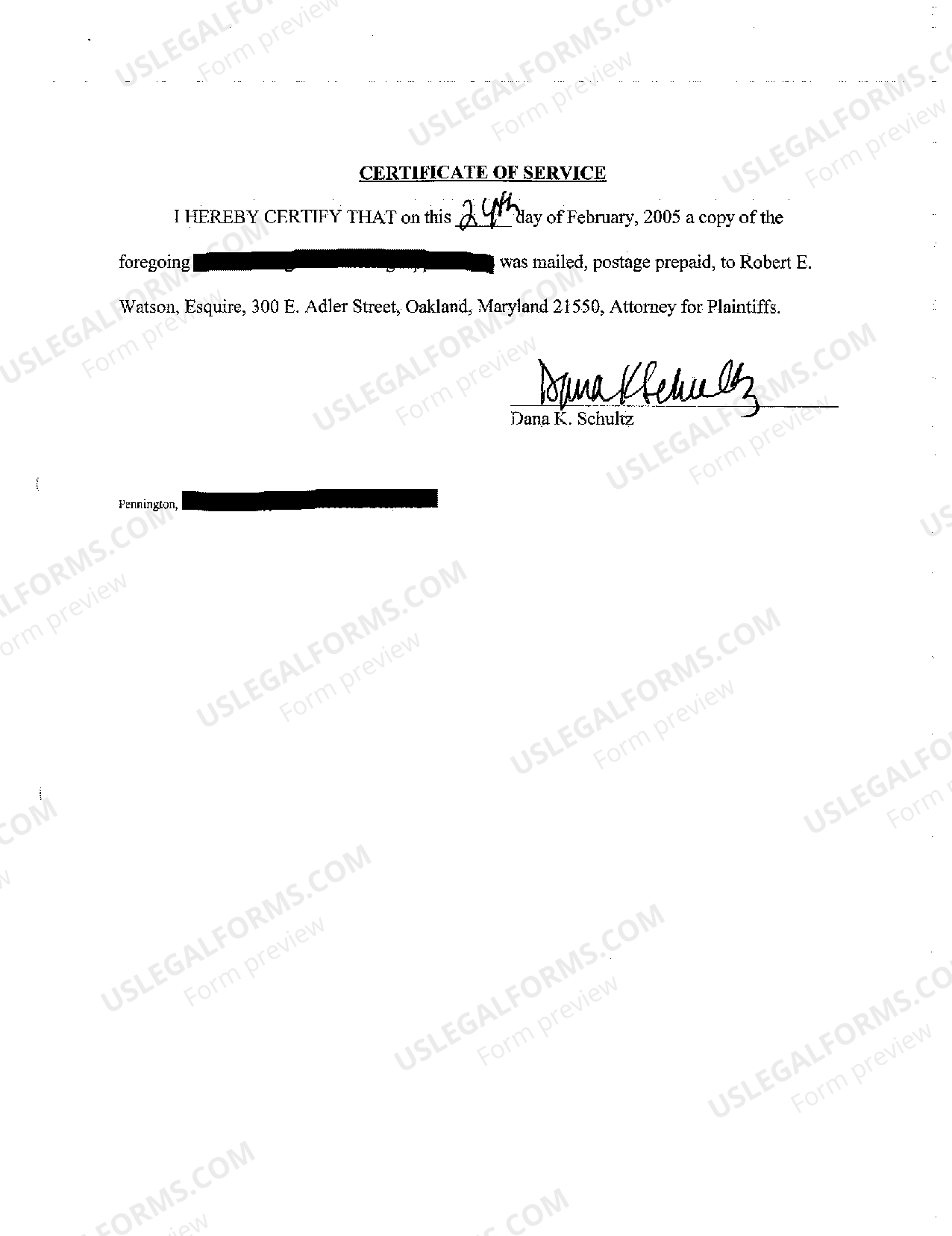 Maryland Line Striking and Entering Appearances - Motion Request Line ...