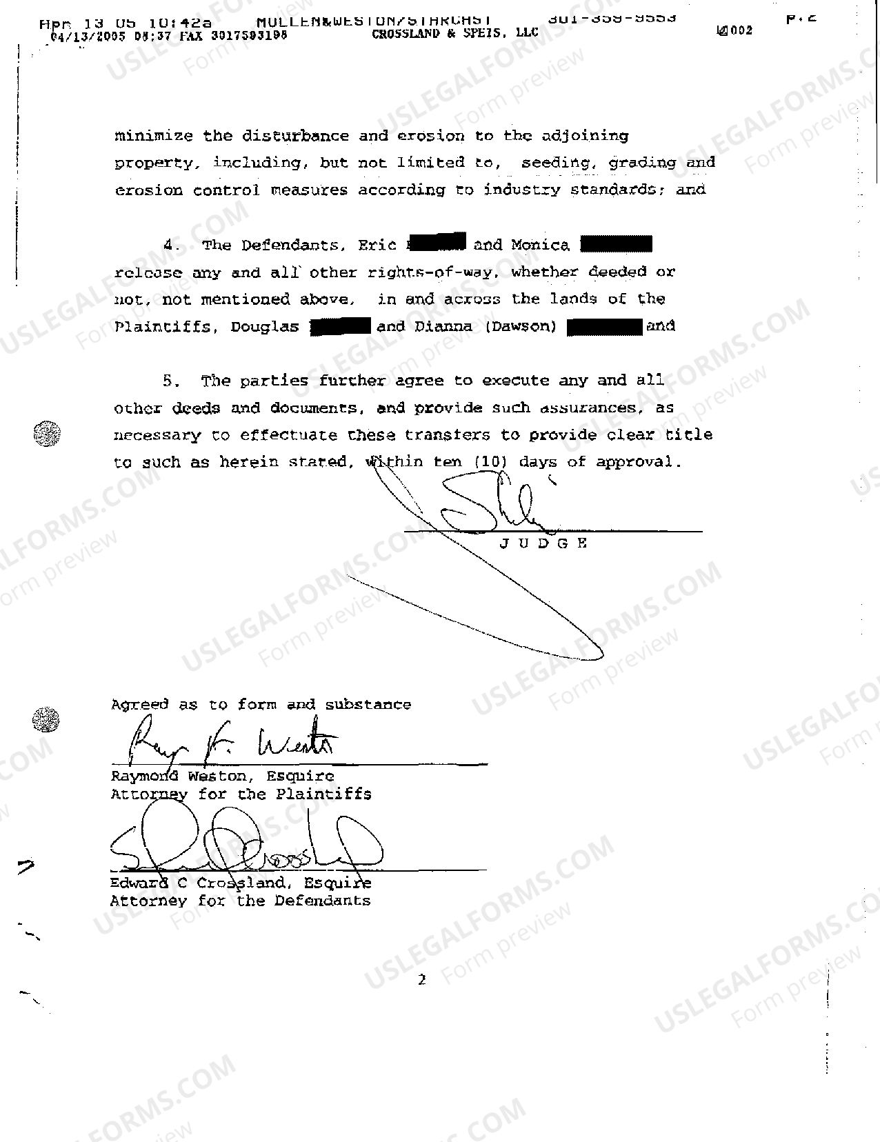 Maryland Consent Order and Decree | US Legal Forms