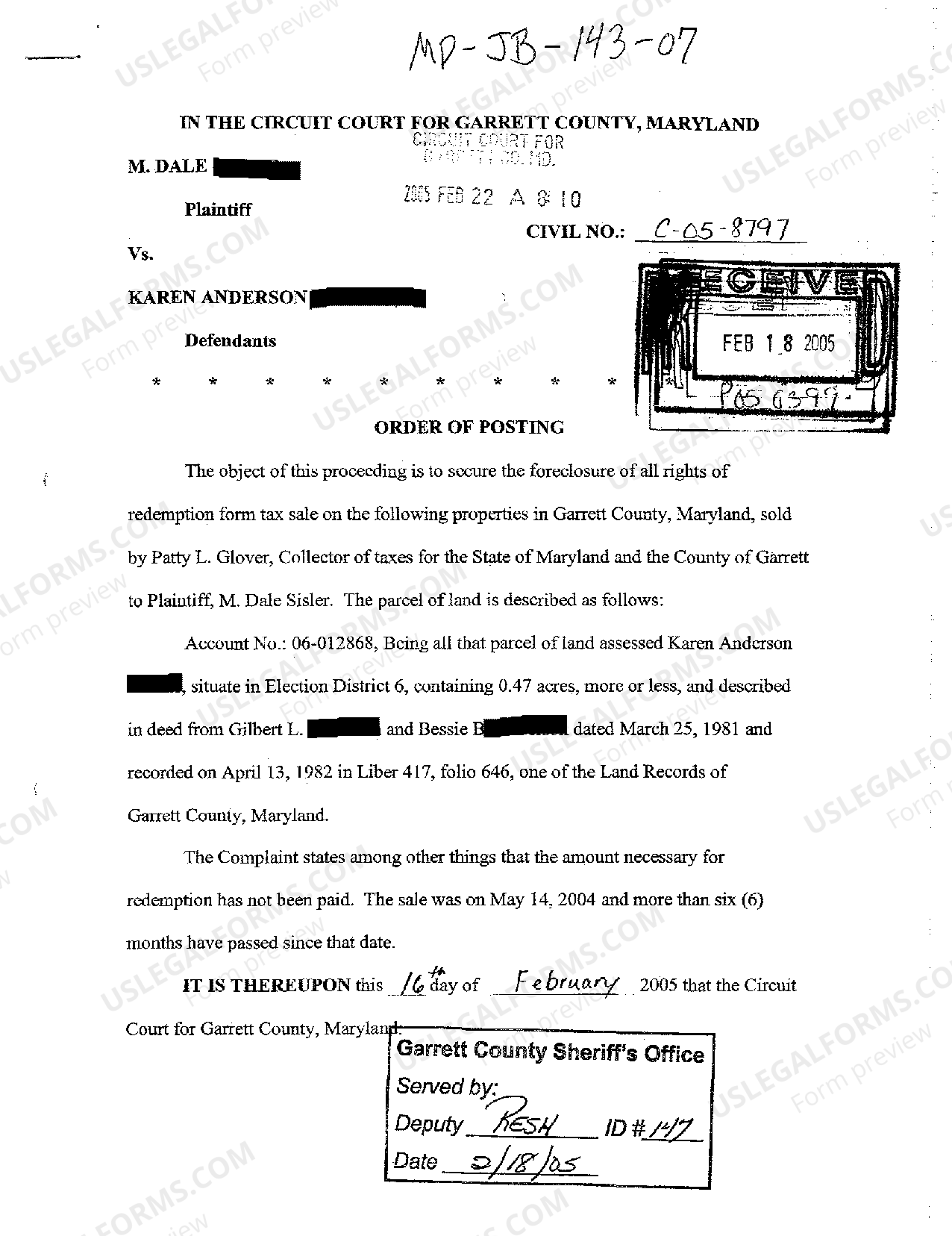 Texas Civil Docket Notice Letters | US Legal Forms