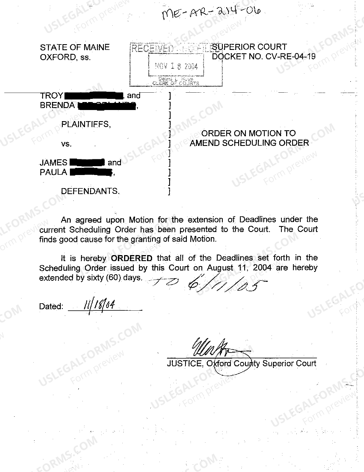 Arizona Agreement to Perform Specified Tasks | US Legal Forms