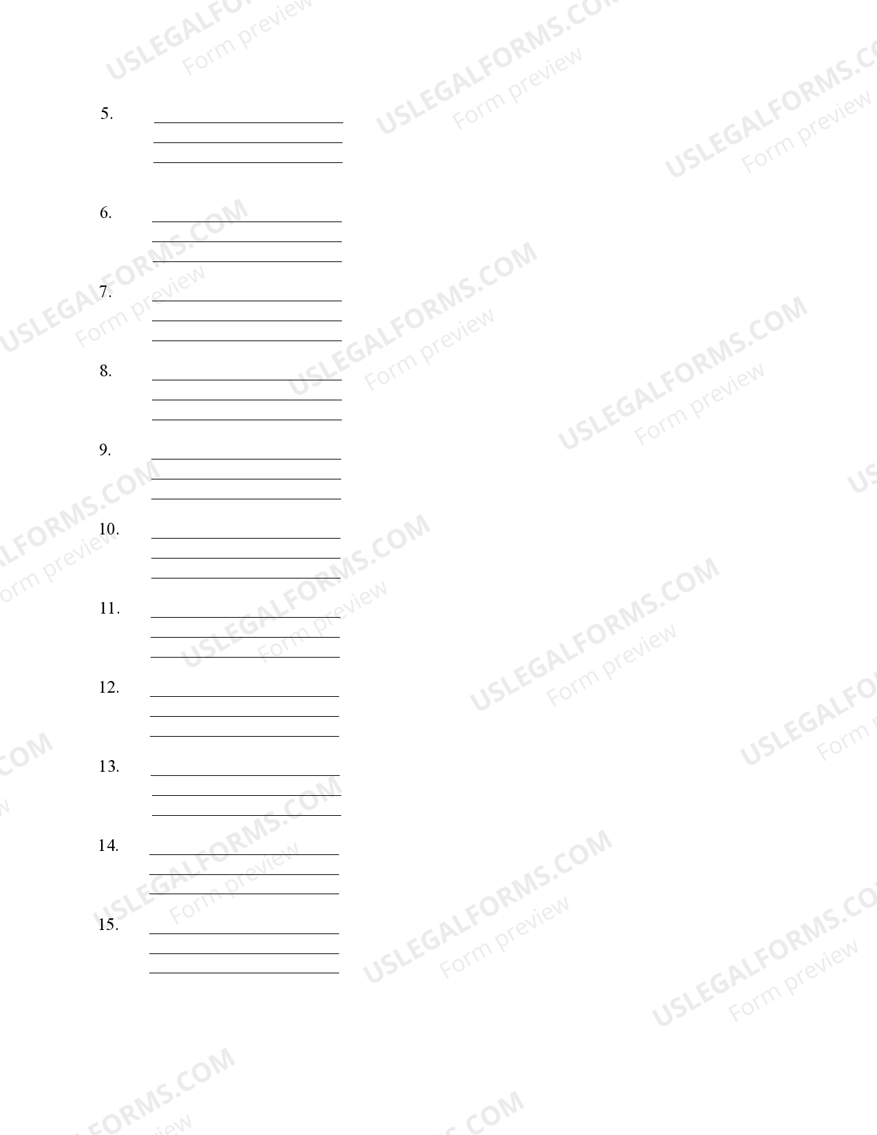 Michigan Plaintiff's Witness and Exhibit List - Sample Exhibit List ...