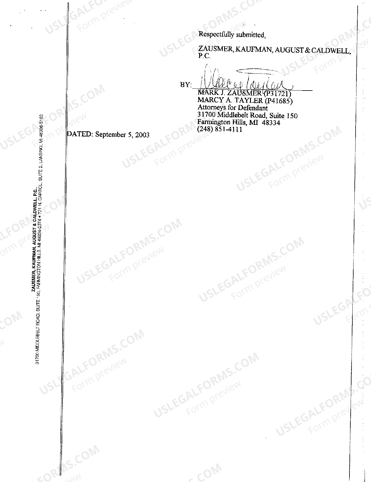 Michigan Defendant Start's Motion to Compel Discovery | US Legal Forms