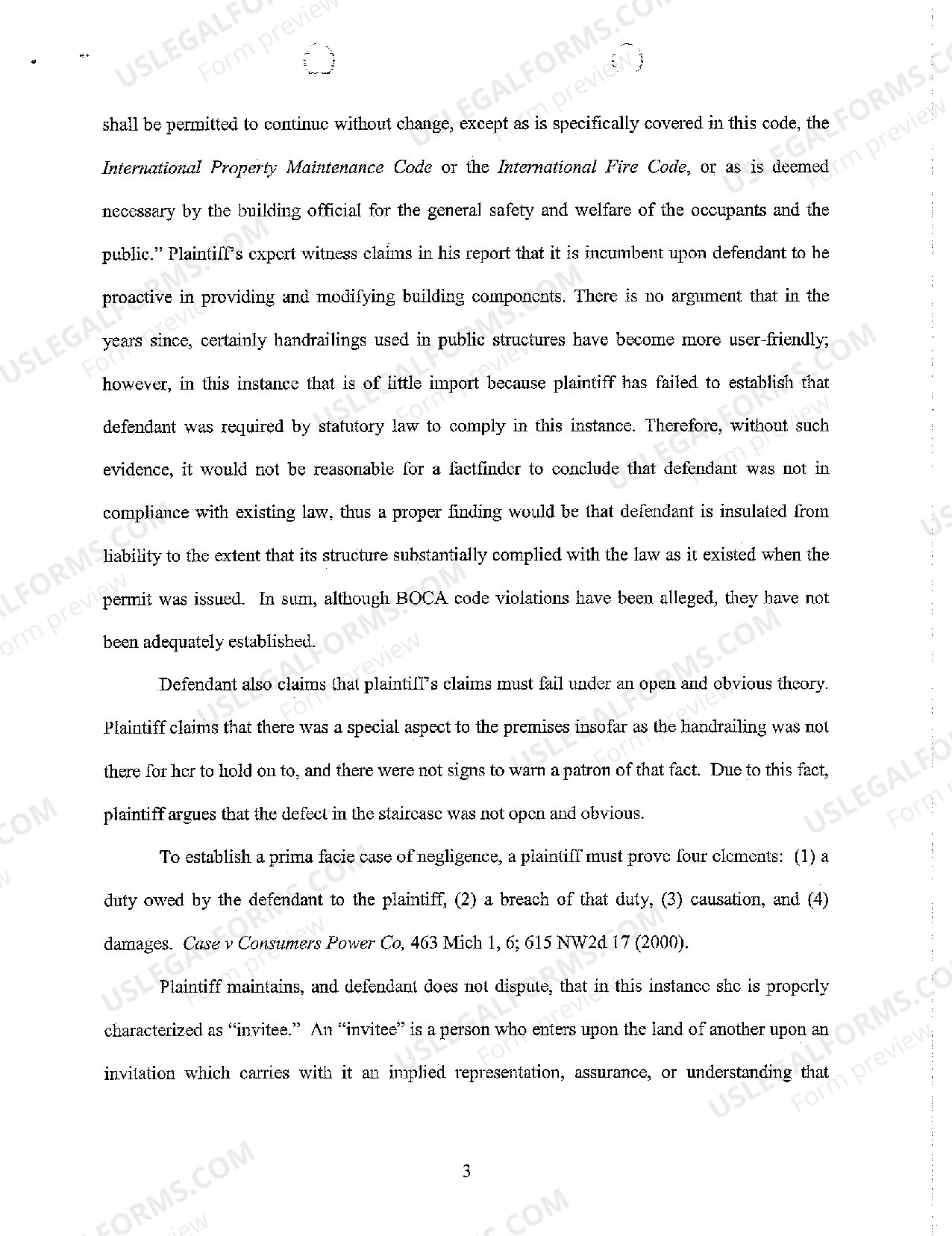 Michigan Opinion And Order Granting Motion for Summary Disposition | US ...