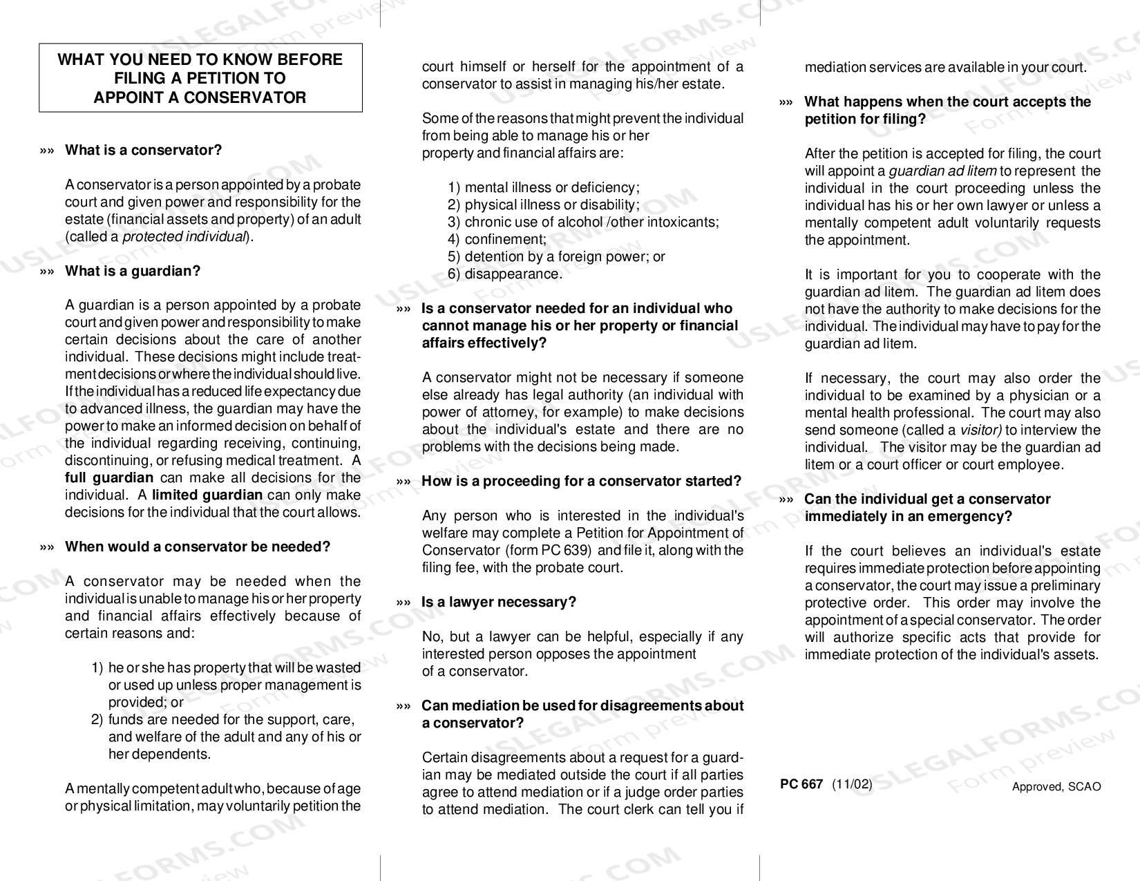 Michigan What You Need to Know Before Filing a Petition to Appoint a ...