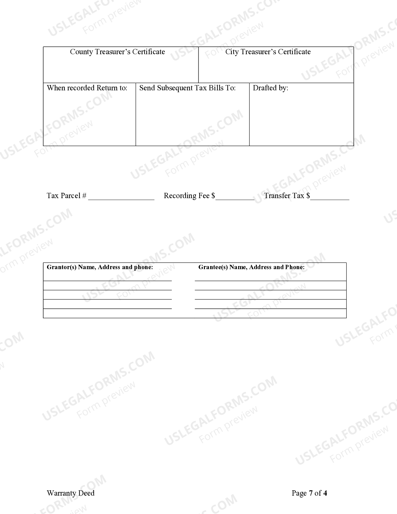 Joint Tenancy With Right Of Survivorship Deed Form | US Legal Forms