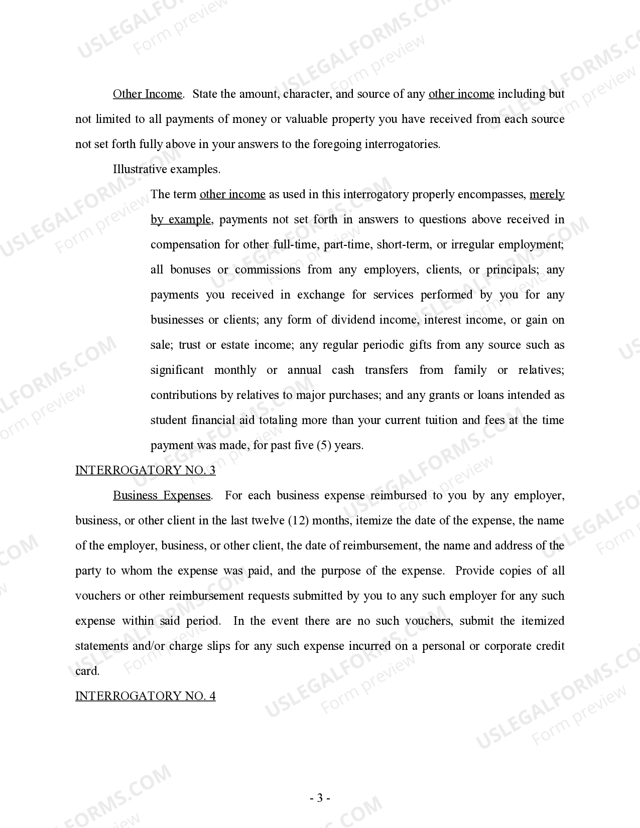 Minnesota Discovery - Interrogatories and Requests for Production for ...