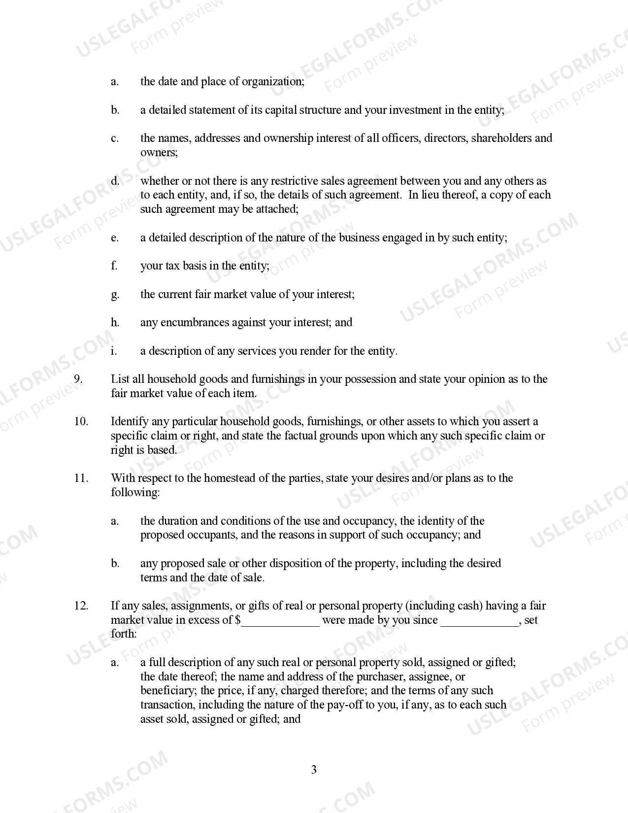 Minnesota Discovery - Model Interrogatories - Real or Personal Property ...